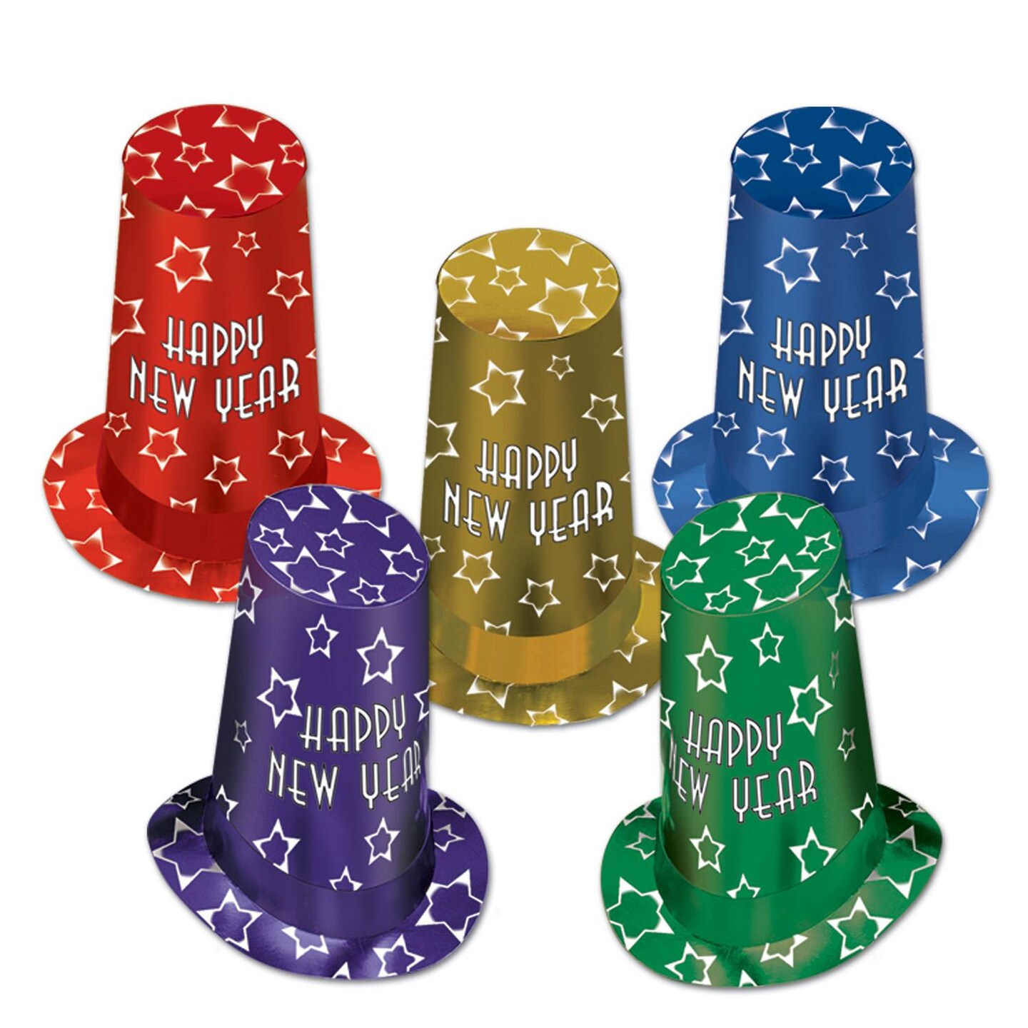 10 Pack Bulk New Year Super Hi-Hats | Michaels