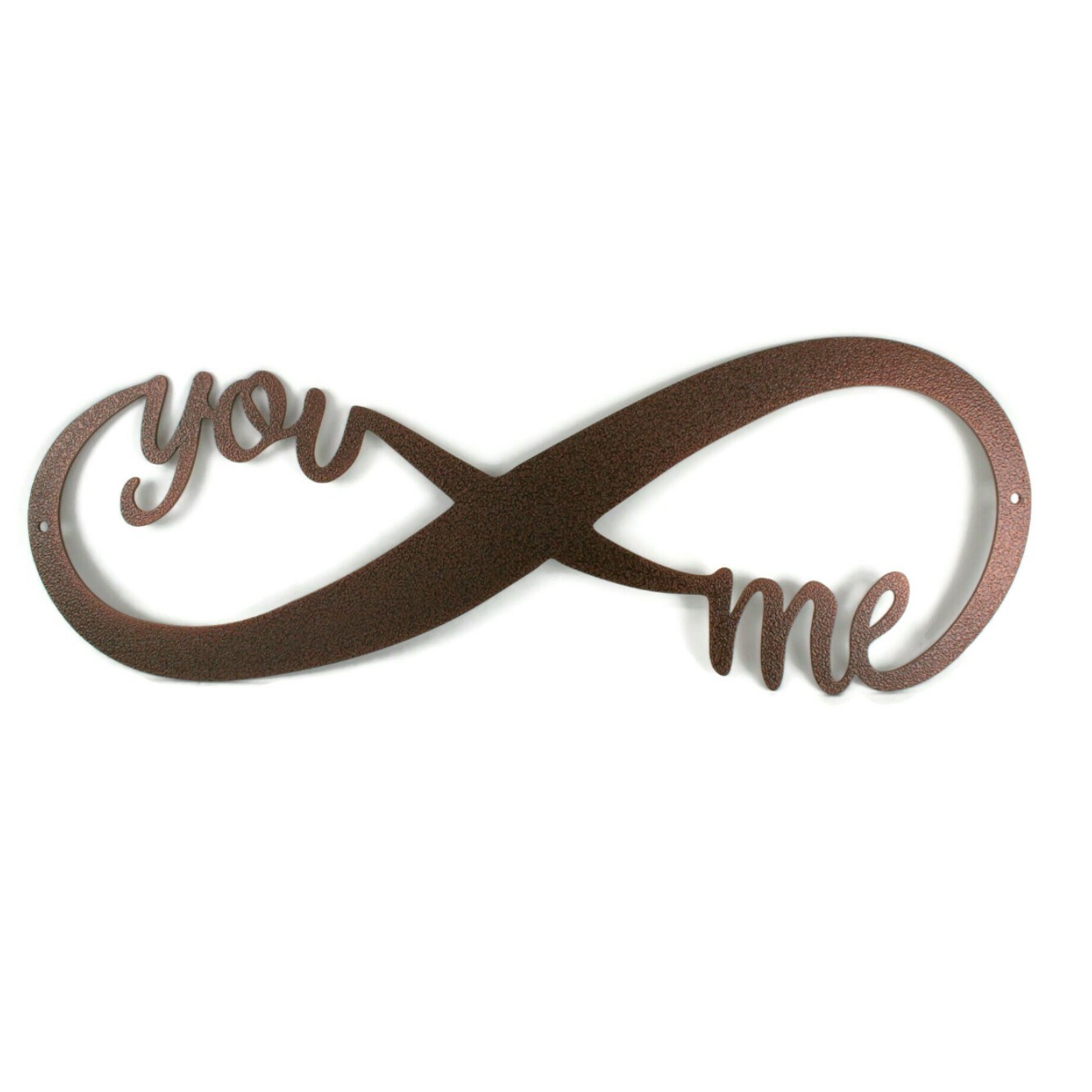 Infinity You and Me Metal Wall Art Sign 16 to 30 Inches Wide ...