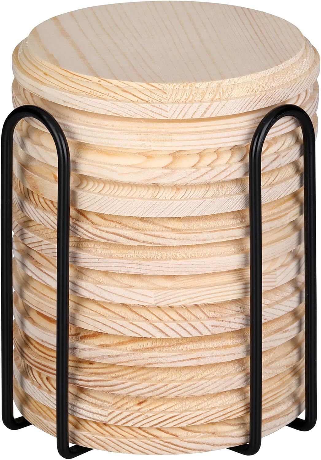 12Pcs Round Wooden Plaques for Crafts | Michaels