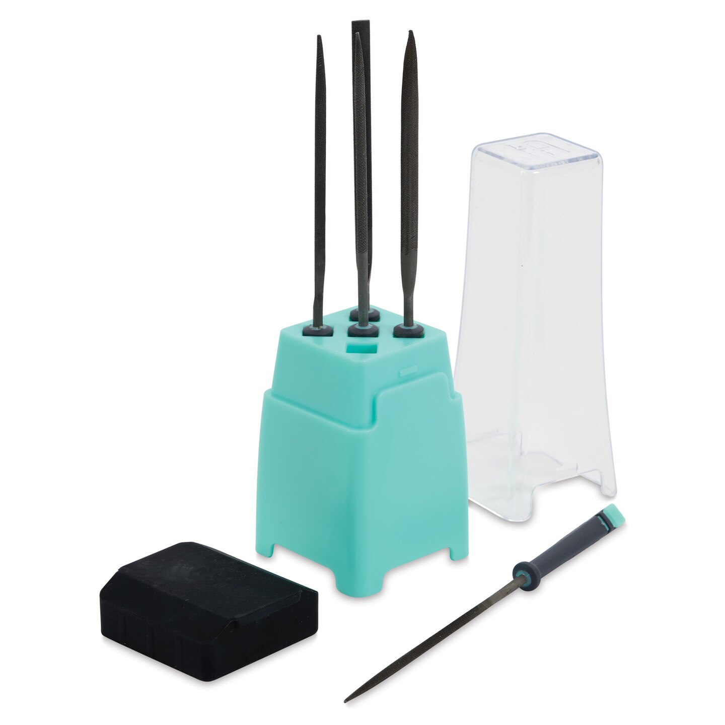 ImpressArt Needle File Set with File Block - Set of 5 | Michaels