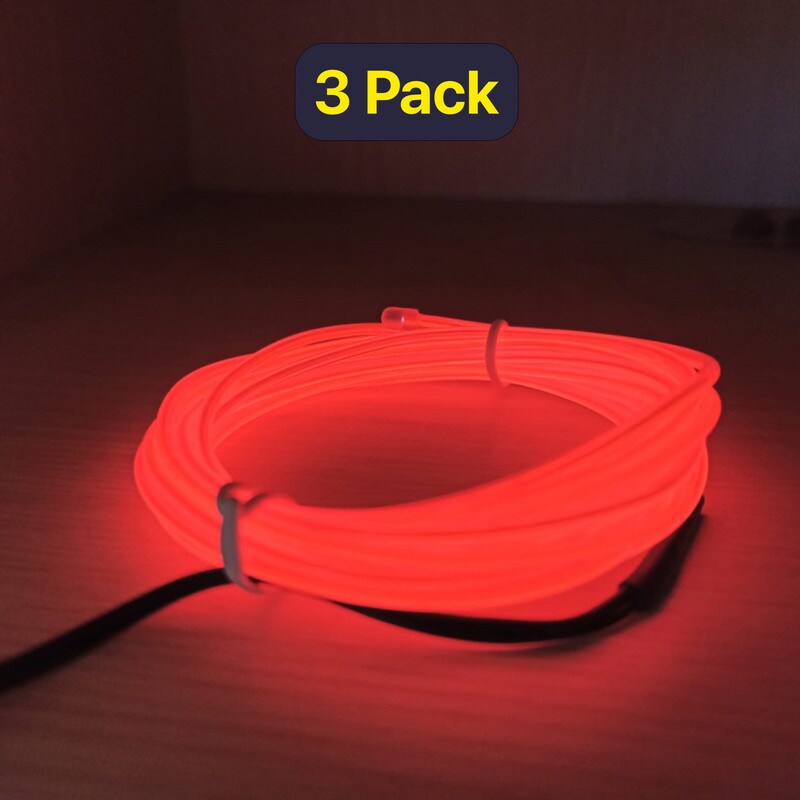 Party-Ready Neon String Light – 6ft Flashing Glow with Belt Clip | Michaels