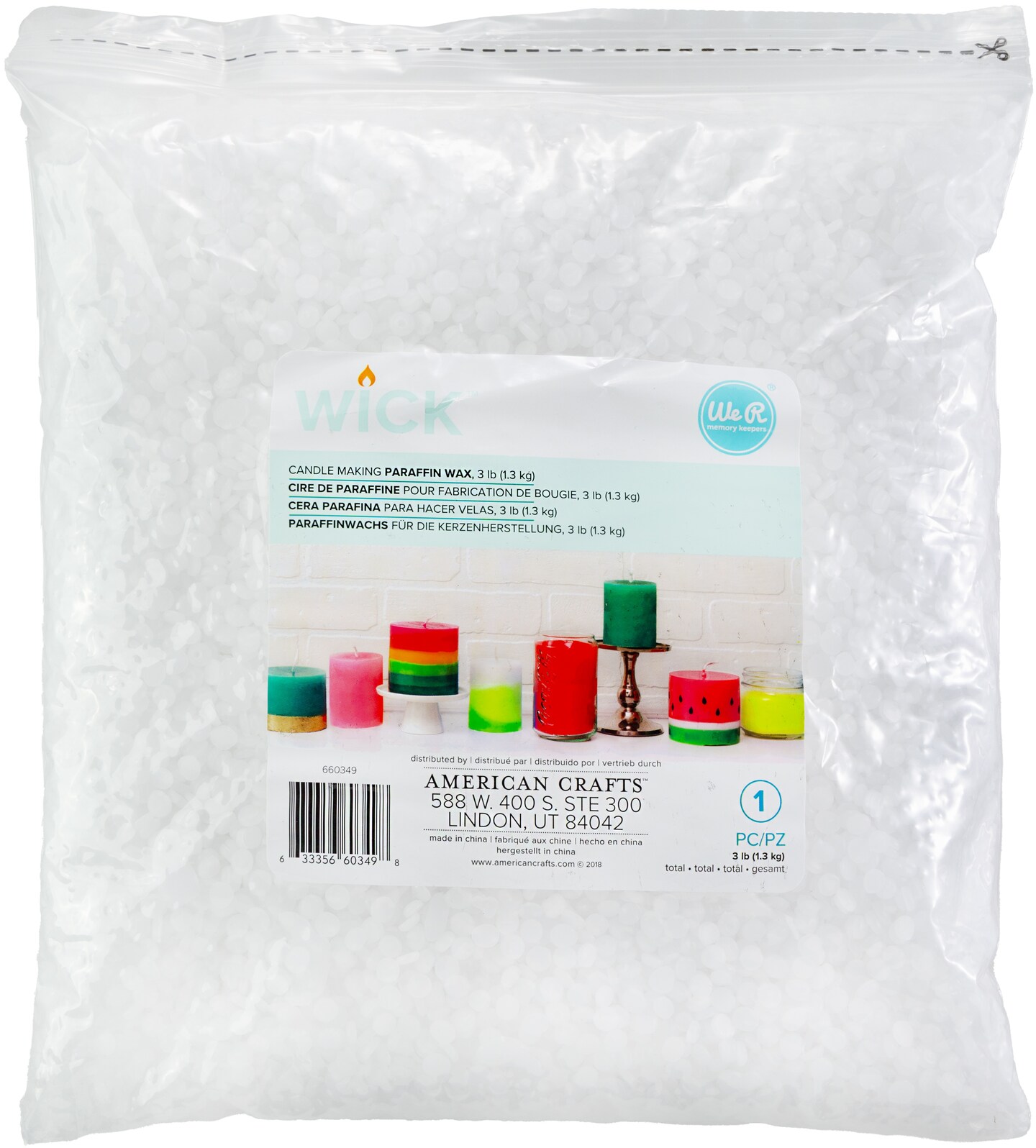 We R Wick Paraffin Wax 3lb | Michaels