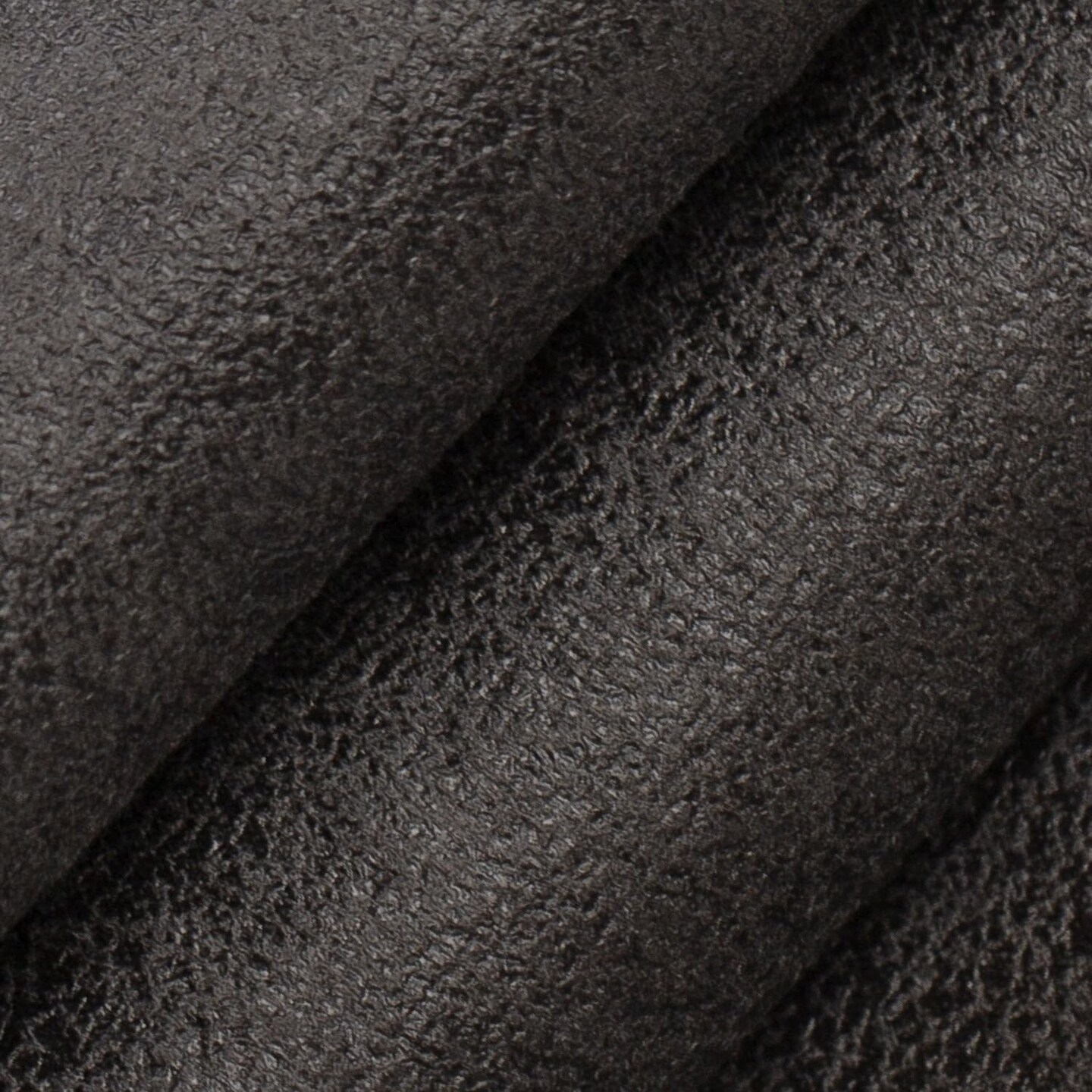 Black Performance Grade Vinyl Plain Solid Upholstery Fabric by The Yard ...