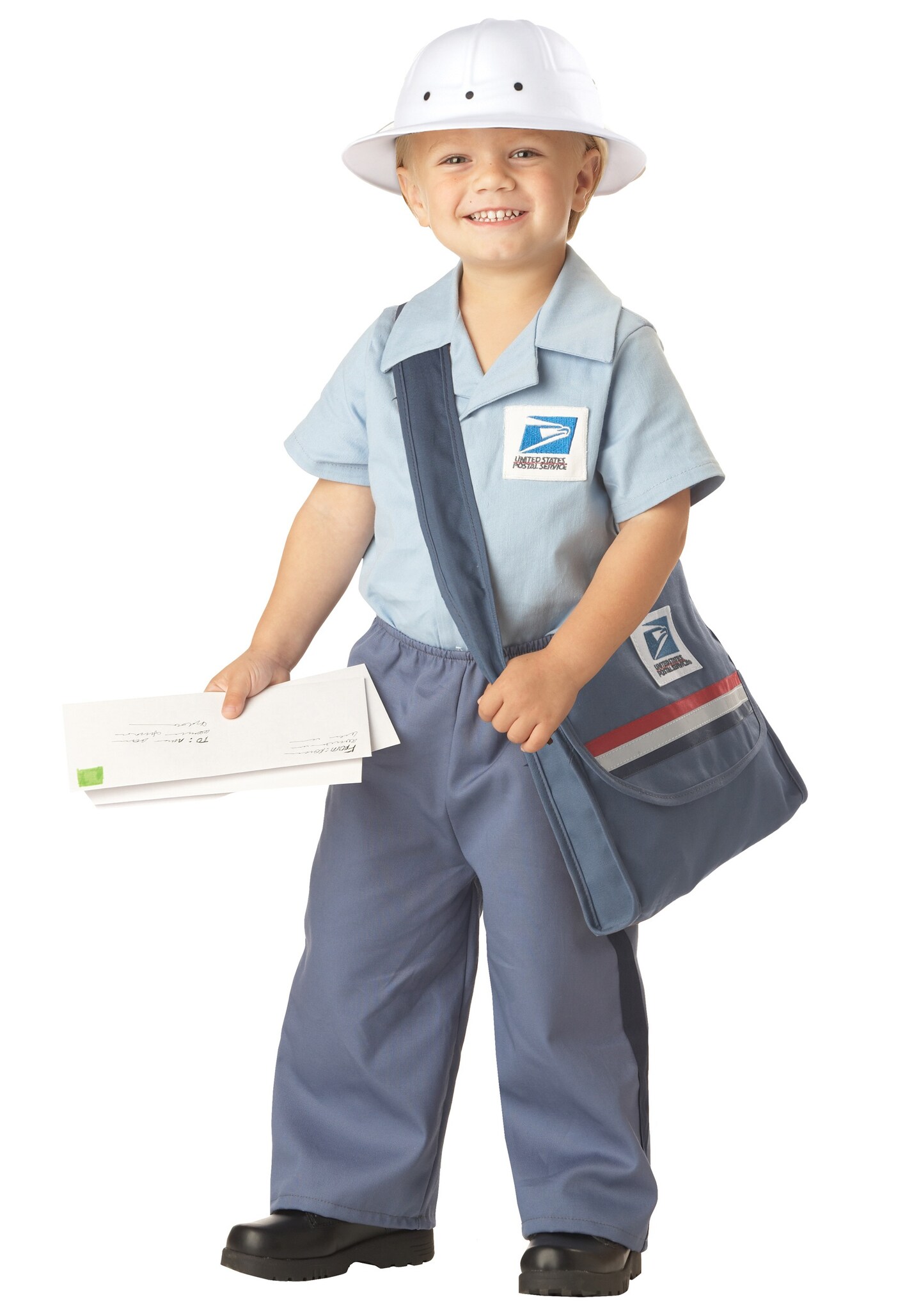 Postman Toddler Uniform Costume, Size: L | Michaels