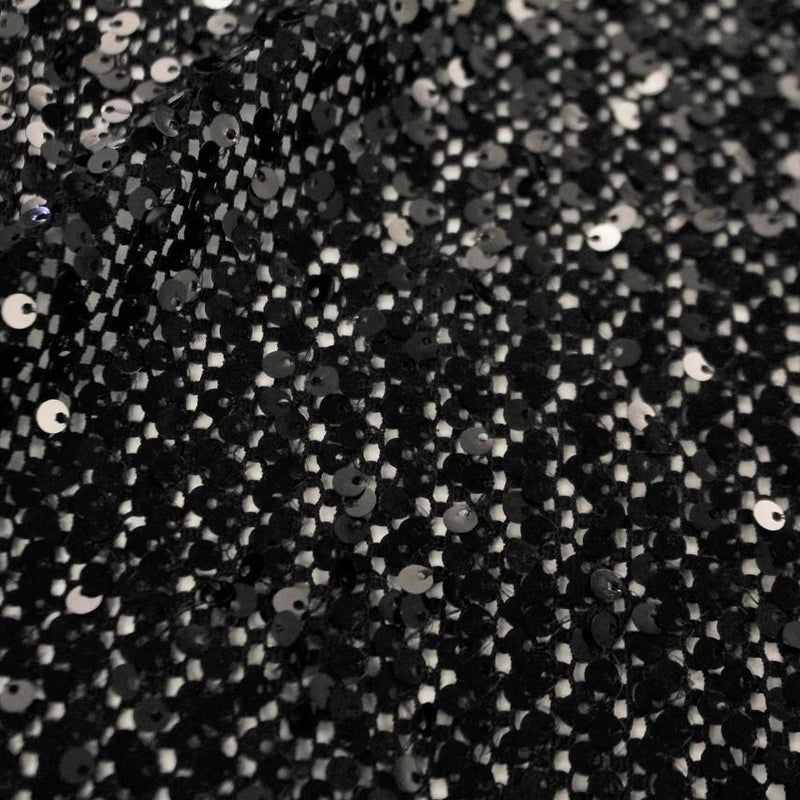 1 Yard Crescendo Stretch Netting Sequin Fabric 2-Way Stretch Flair ...