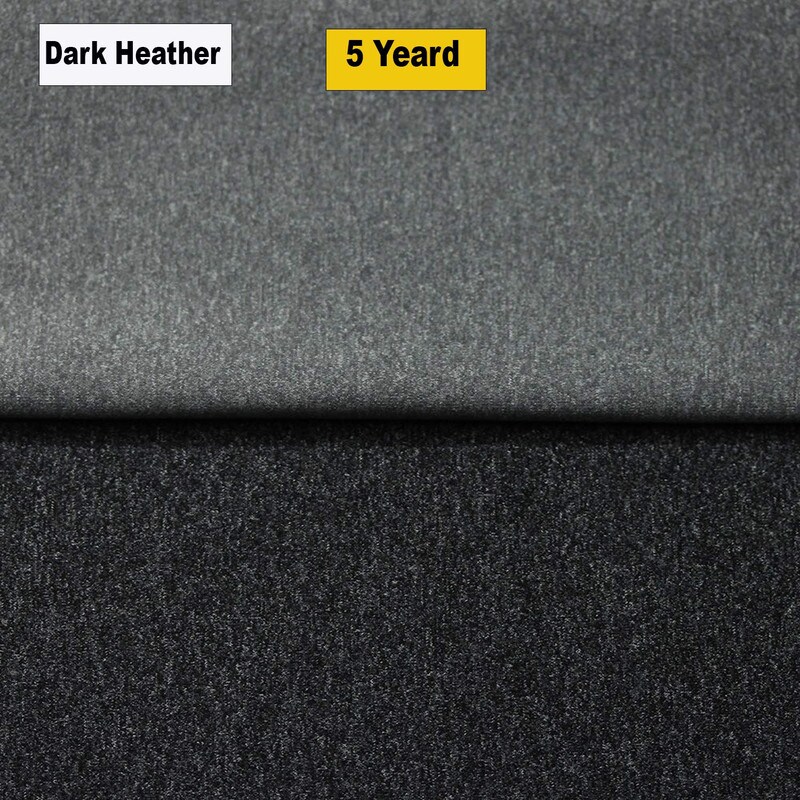 Heather Heather Delight Black Heather Stretch Fabric | Michaels