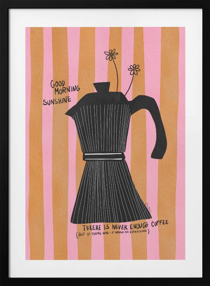 Mocca Coffee Sunshine by Baroo Bloom Framed Art | Michaels