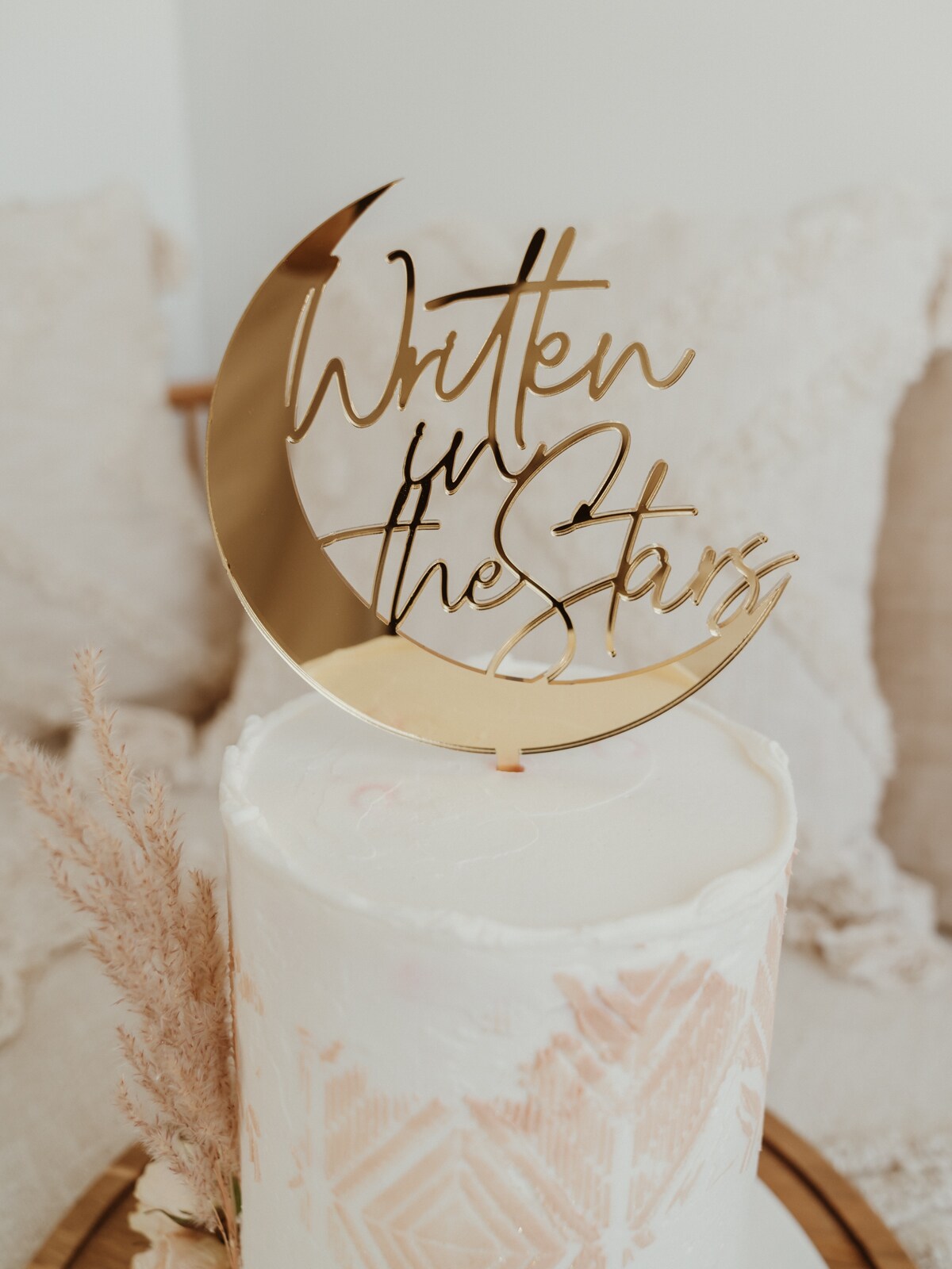 Written in The Stars Wedding Cake Topper | MakerPlace by Michaels