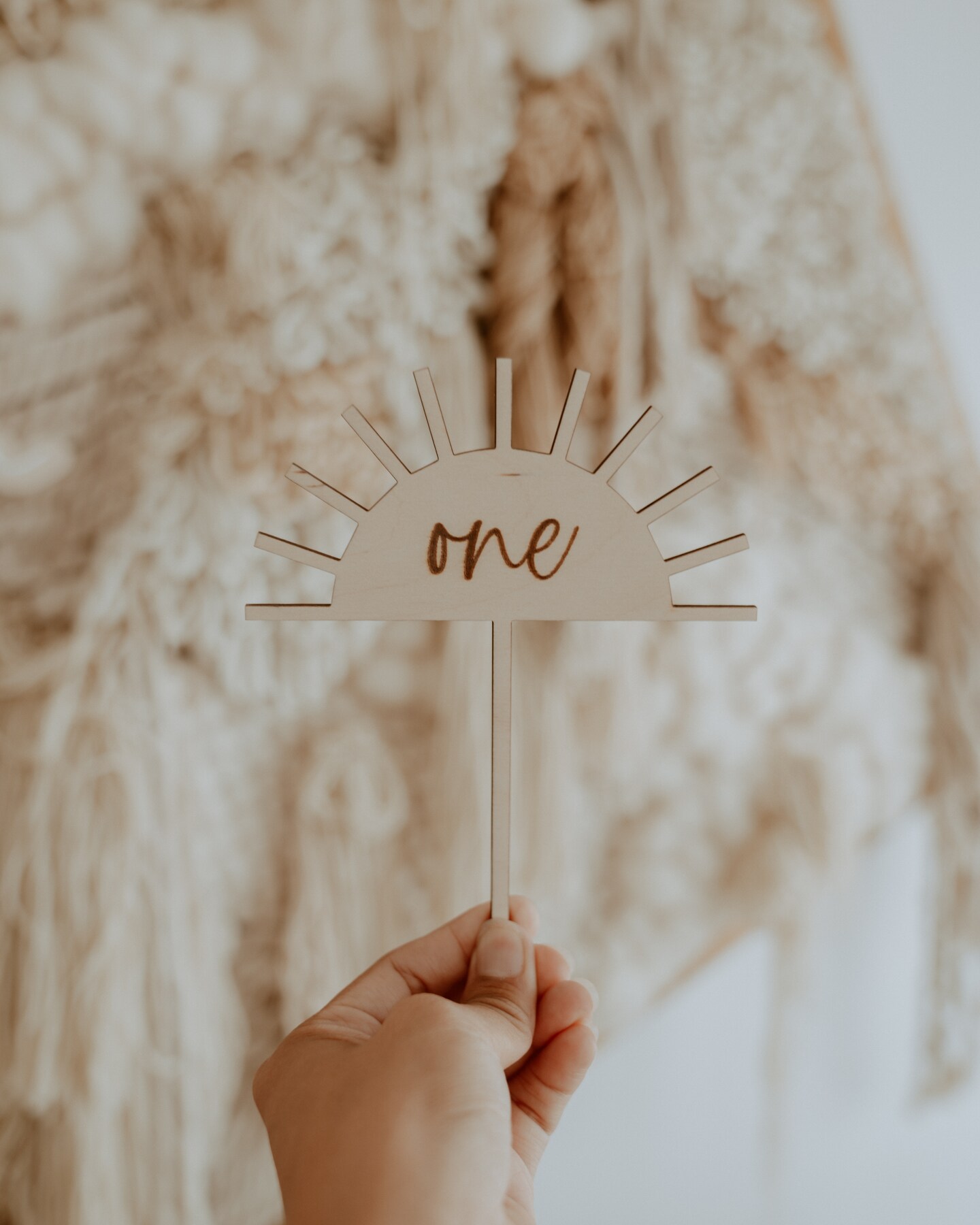 One Sun Cake Topper | MakerPlace by Michaels