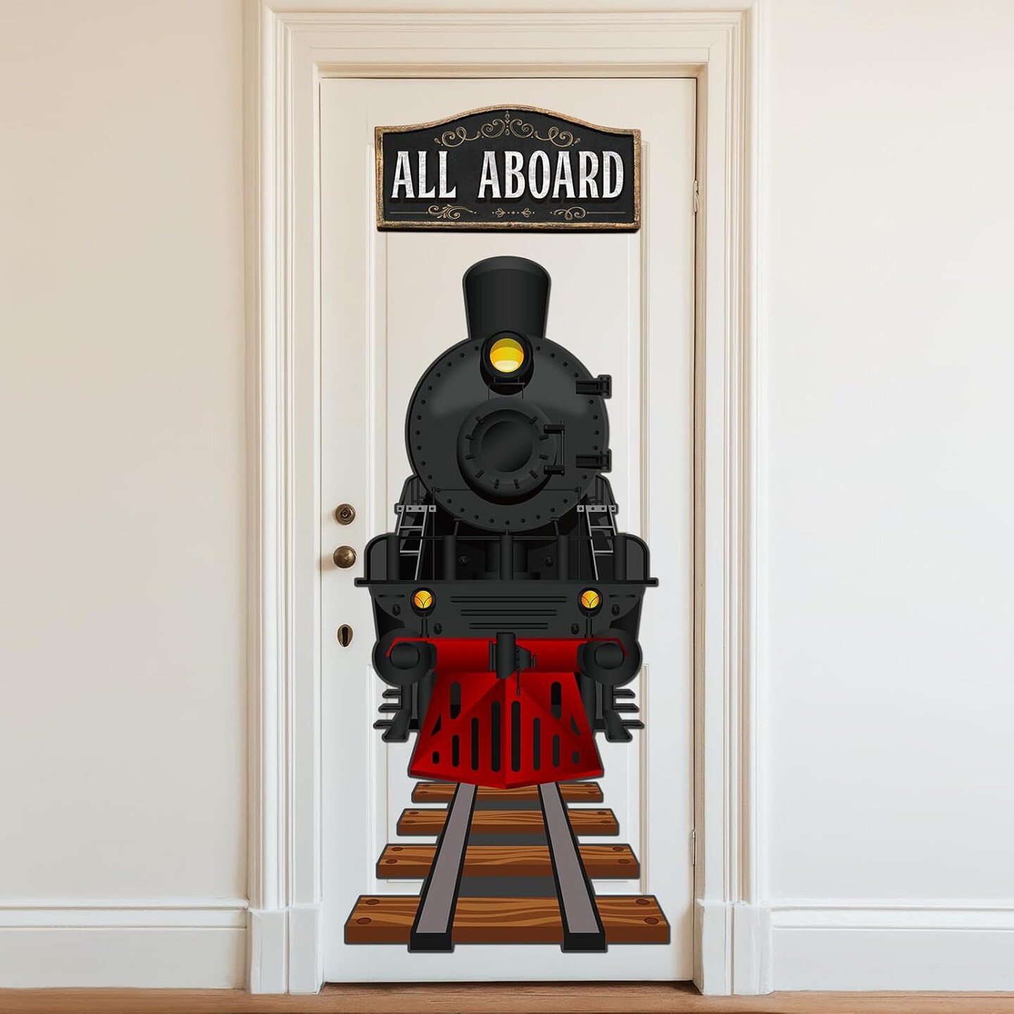 Train Classroom Door Decorating Kit 39 x 18 Inches | Michaels