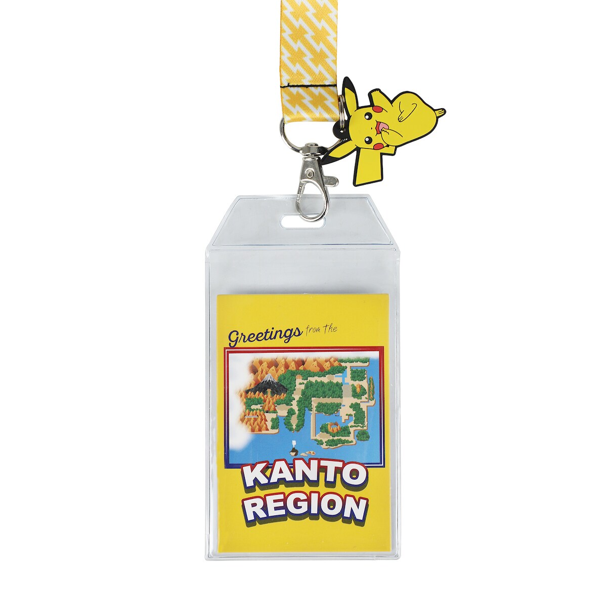 Pokemon Pikachu Yellow Kanto Region First Partner Lanyard | Michaels