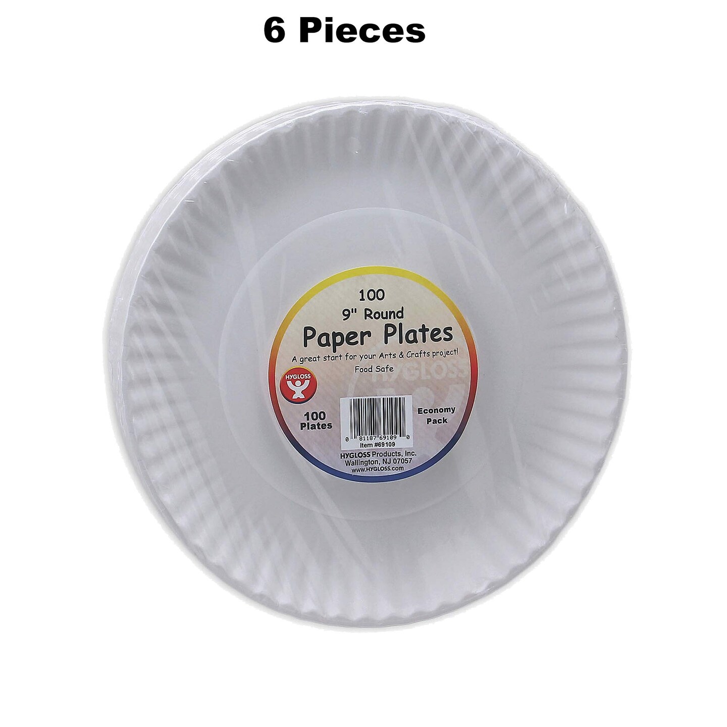 9" White Paper Plates 600 Ct Bulk for Crafts & Art Projects | Michaels