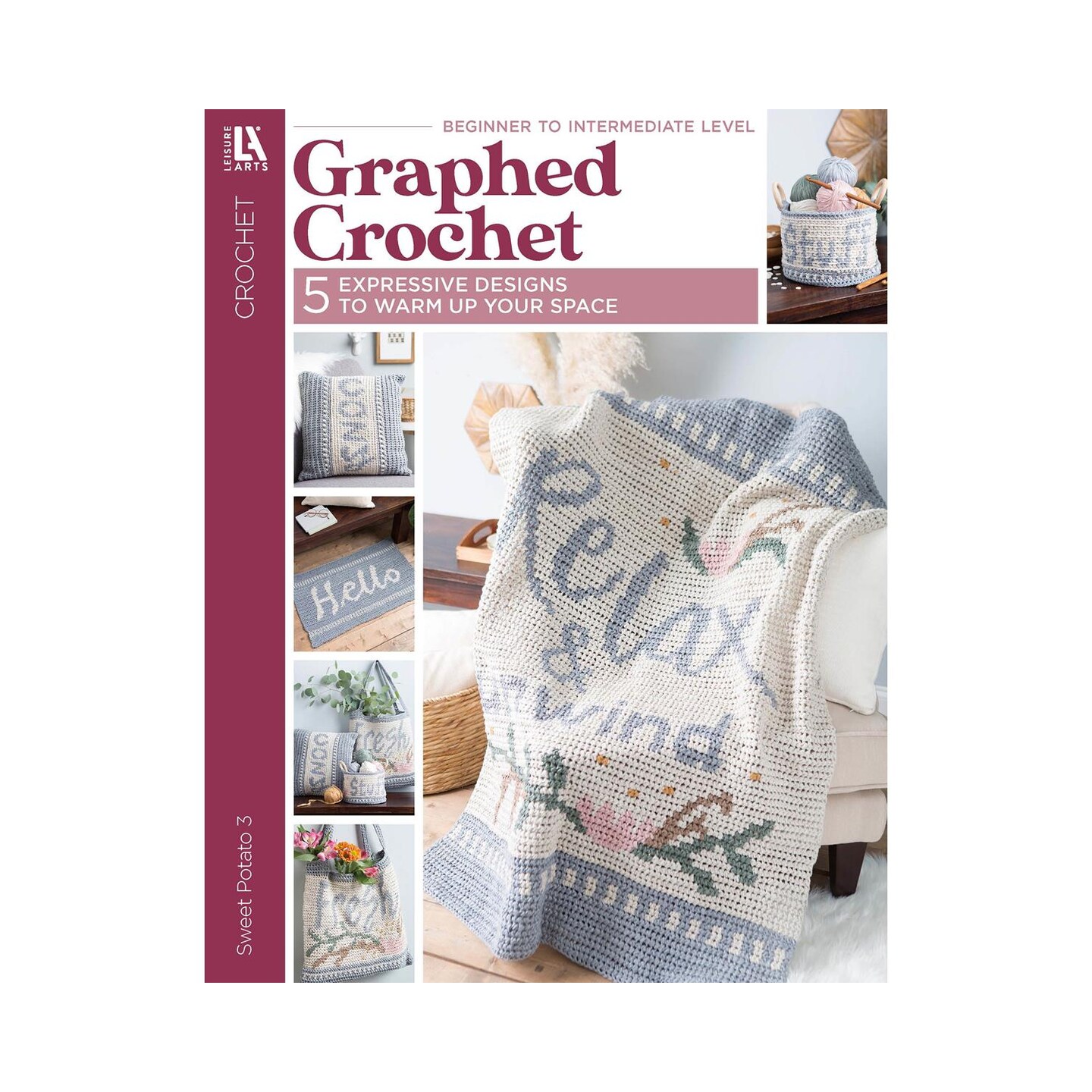 Leisure Arts Graphed Crochet Book – Crochet Pattern Book with Step-by ...