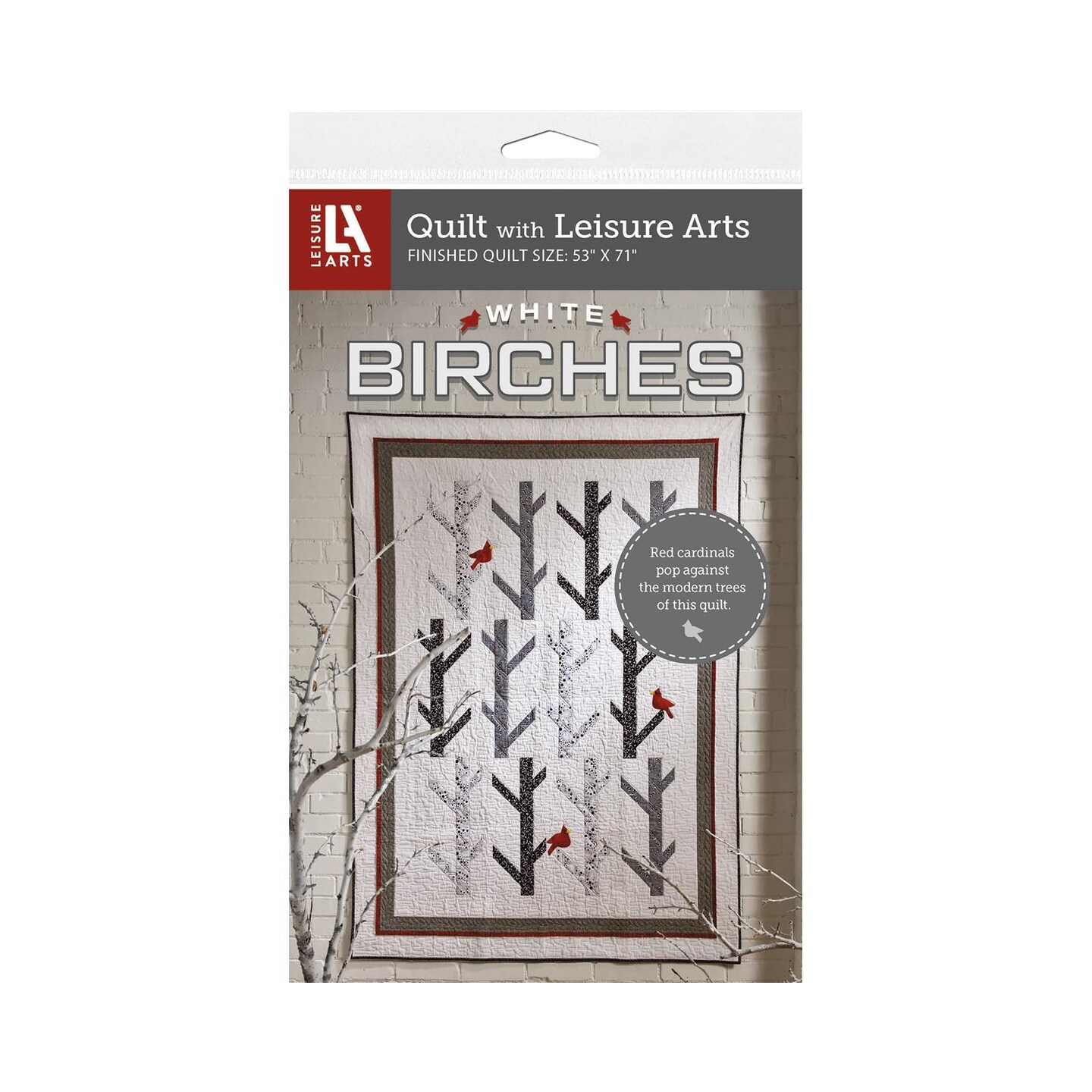 Leisure Arts White Birches Quilting Pattern | Michaels