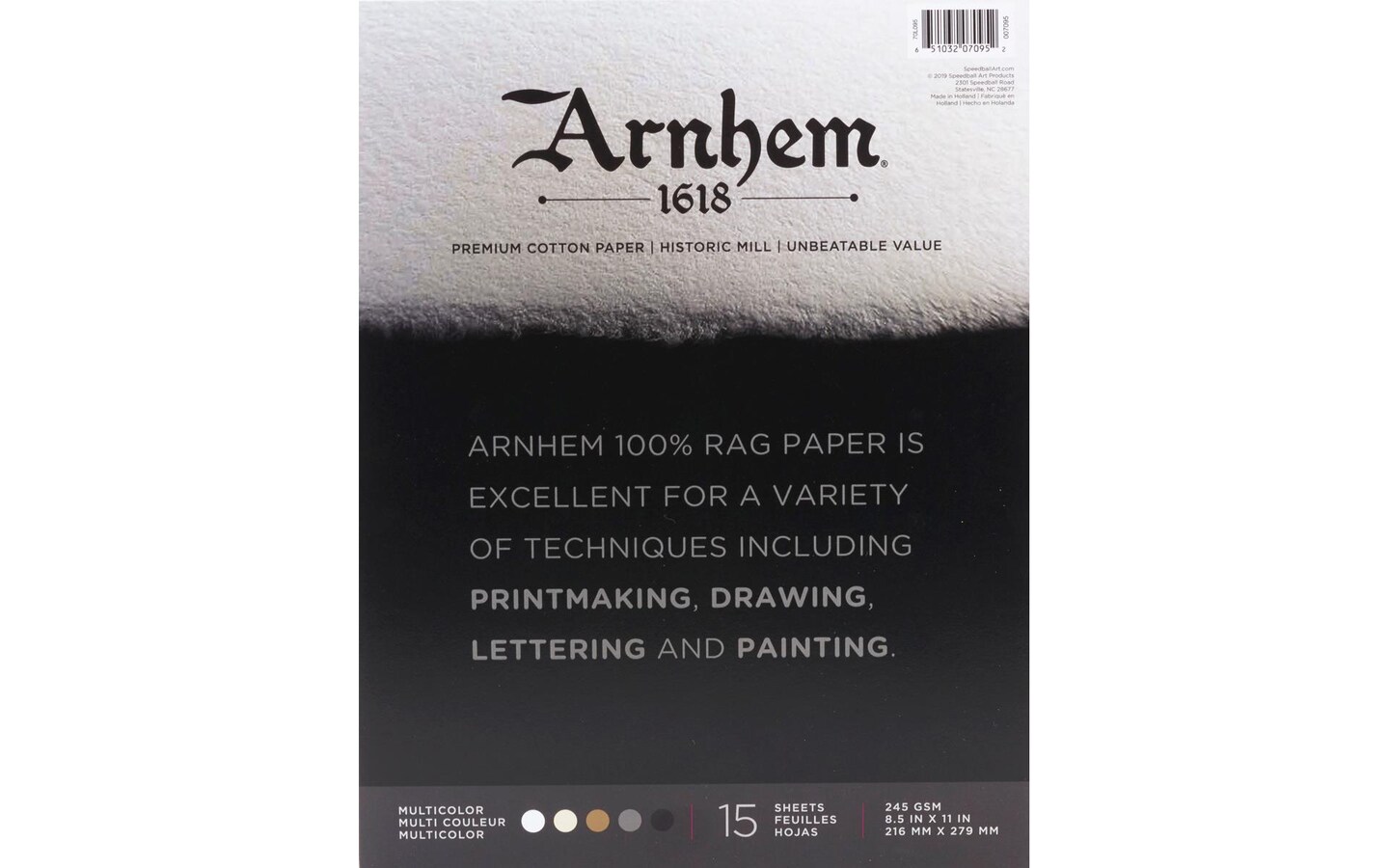 Speedball Arnhem Print Paper Pad 8.5x11 | Michaels