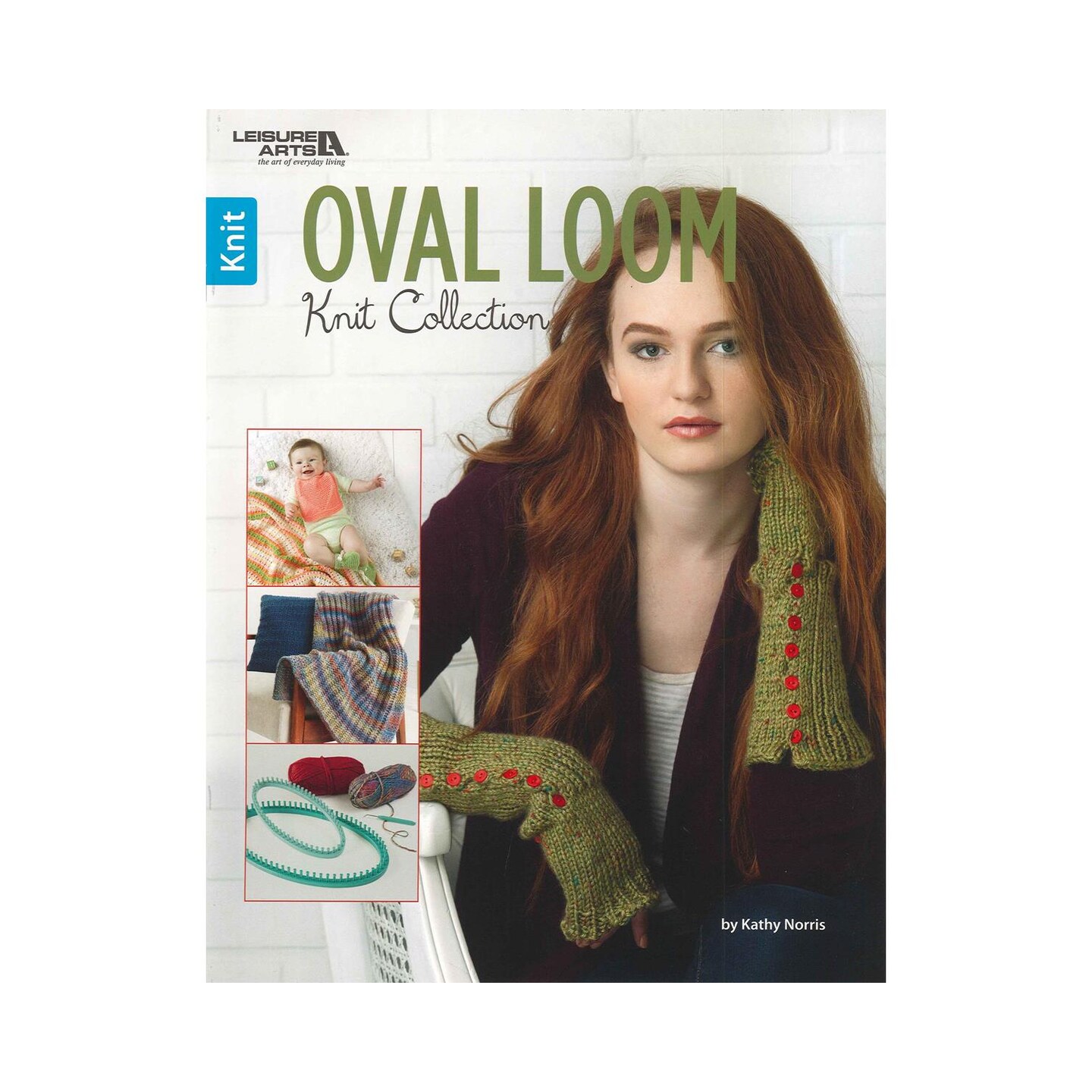 Leisure Arts Oval Loom Knit Collection Book, Knitting Books, Knitting ...