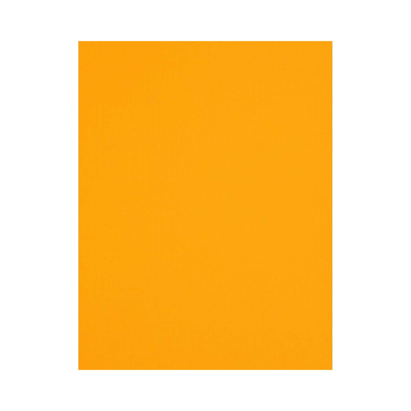 PA Paper Accents Textured Cardstock 8.5" x 11" School Bus Yellow, 73lb ...