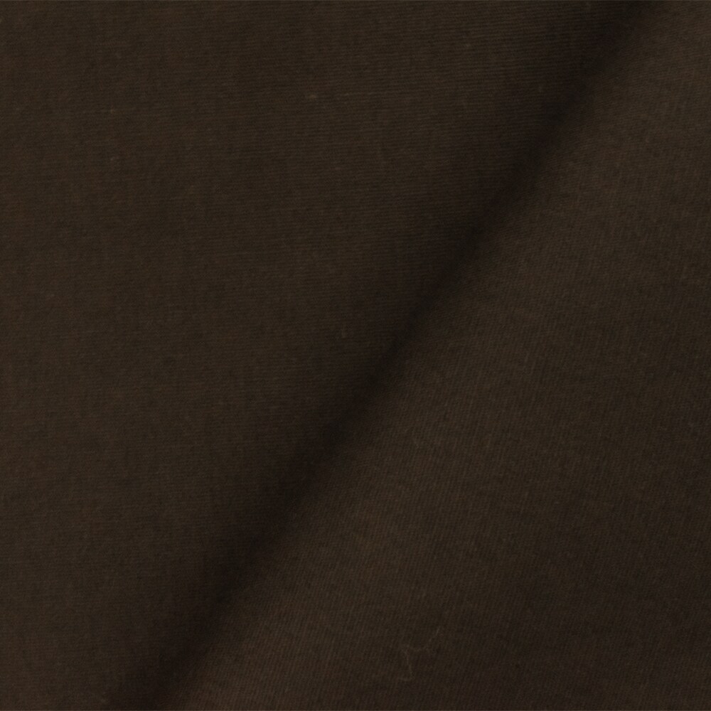 Dark Brown Solid Cotton Stretch Spandex Poplin Woven Fabric By the Yard ...