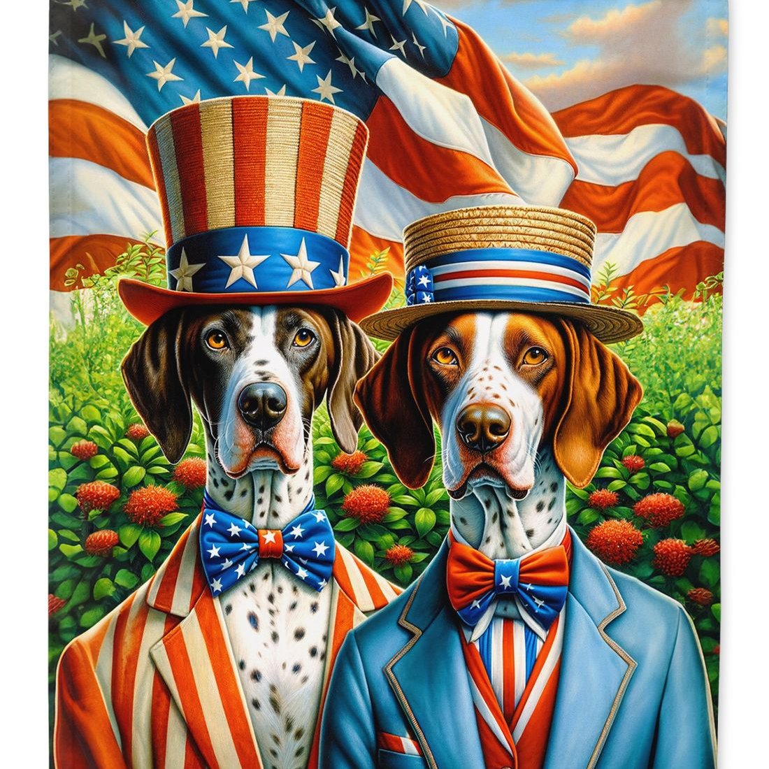 Edge Collections - 28" X 40" - Multicolor - Pointer All American Large ...