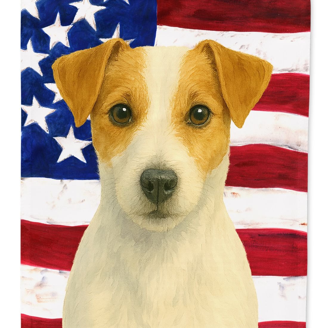 Edge Collections - 11.25" X 15.50" - Multicolor - Jack Russell Terrier ...