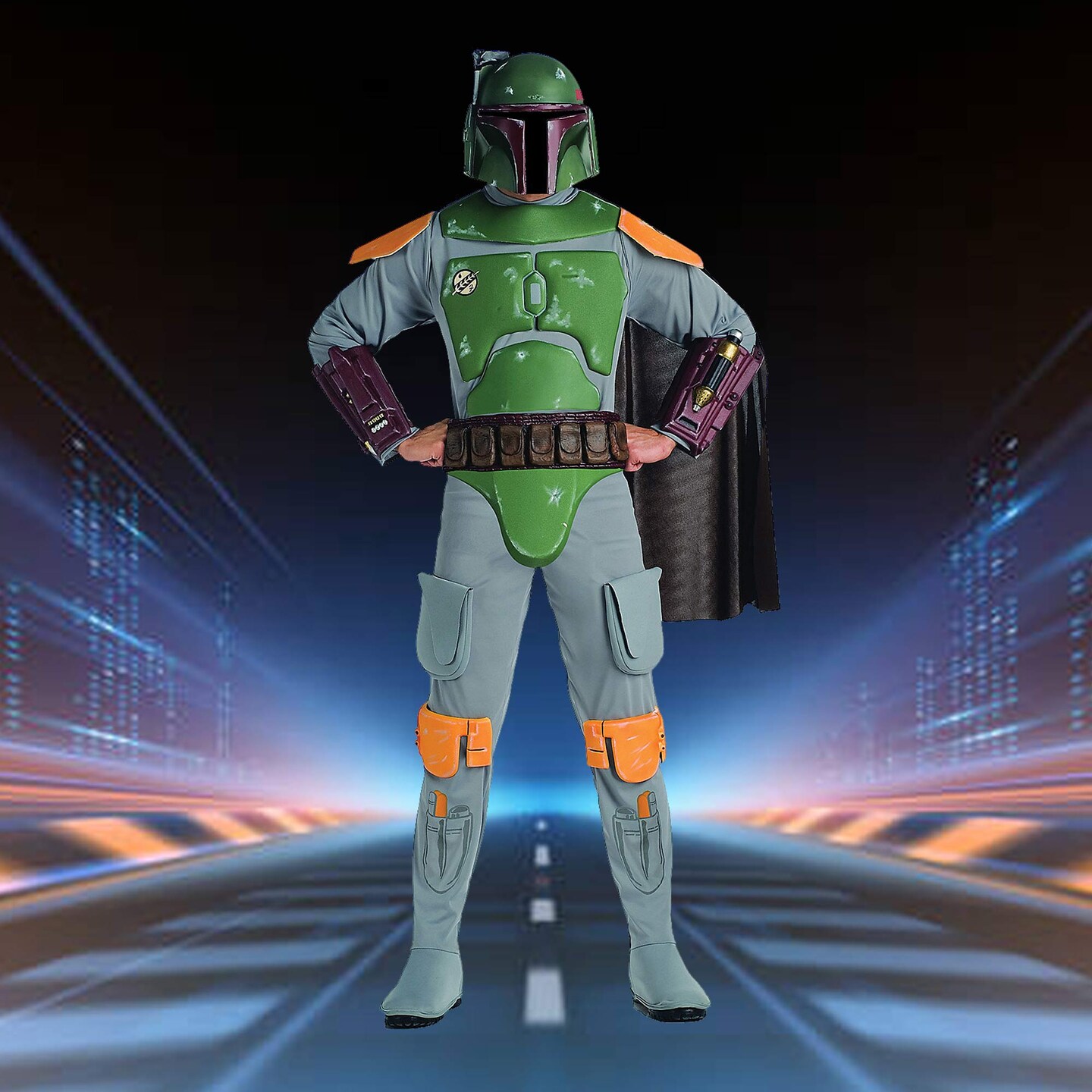Boba Fett Star Wars Costume with Molded Helmet and Armor | Michaels