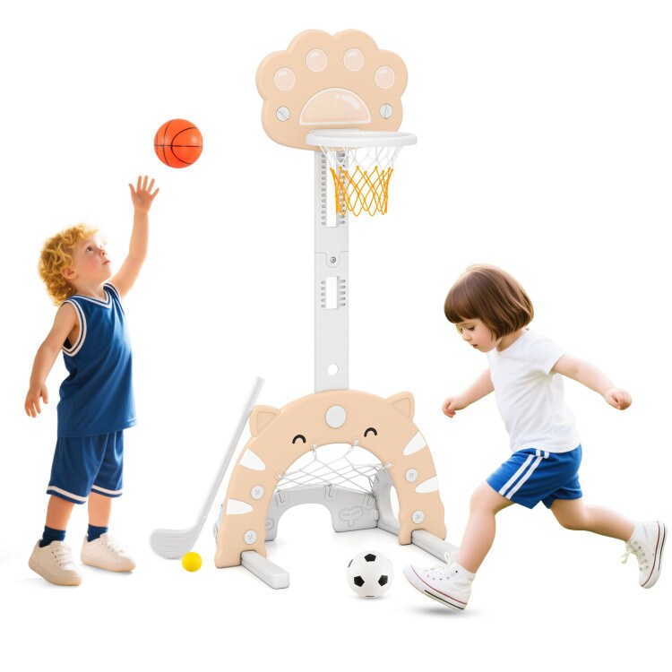 Kids 3-in-1 Sports Center with Basketball and Golf | Michaels