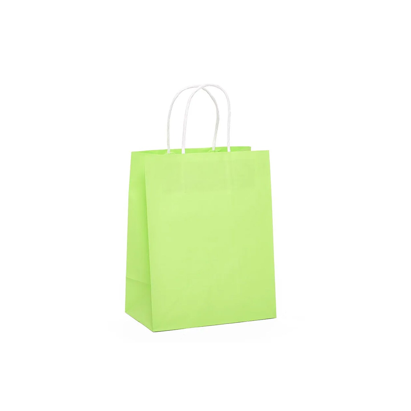 Stylish Bright Matte Shopping Bag with White Interior 16" x 6" x 12 ...
