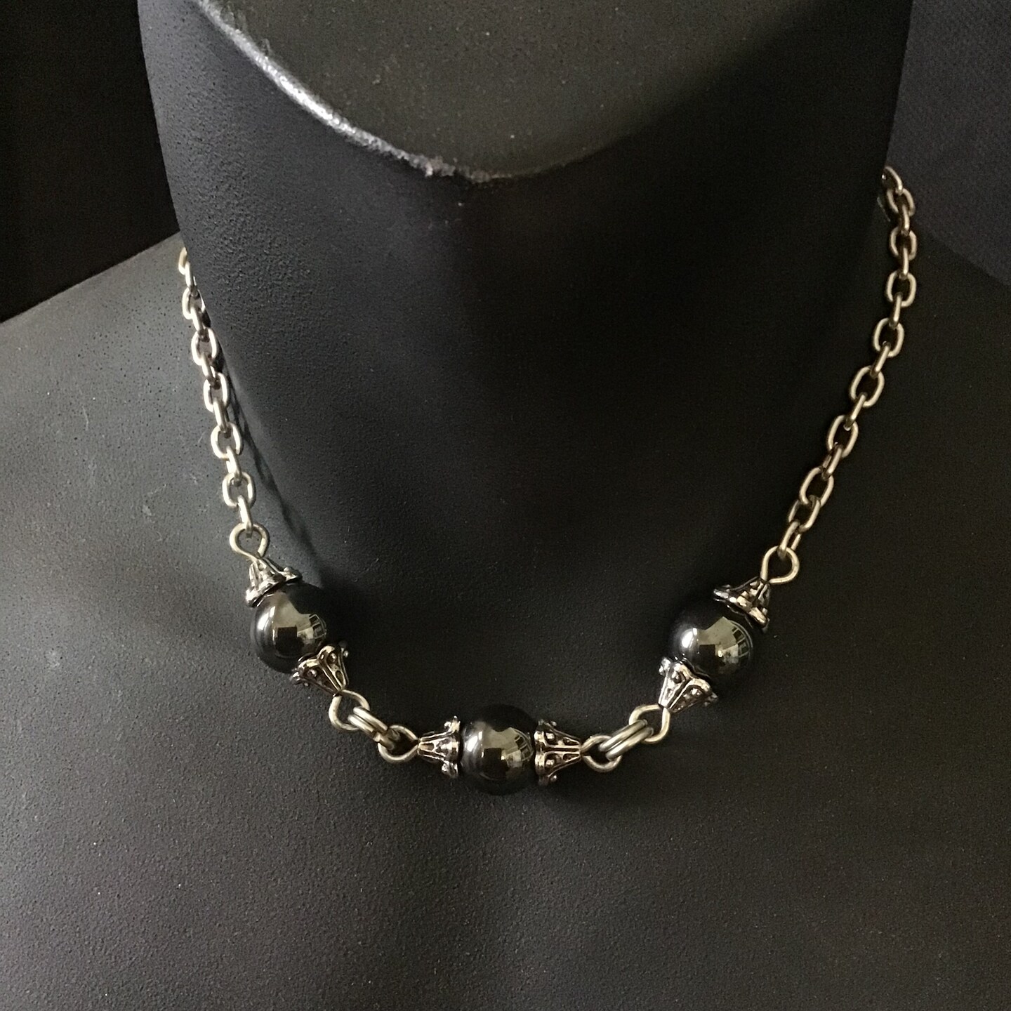 Chrome Ball And Chain Necklace | MakerPlace by Michaels