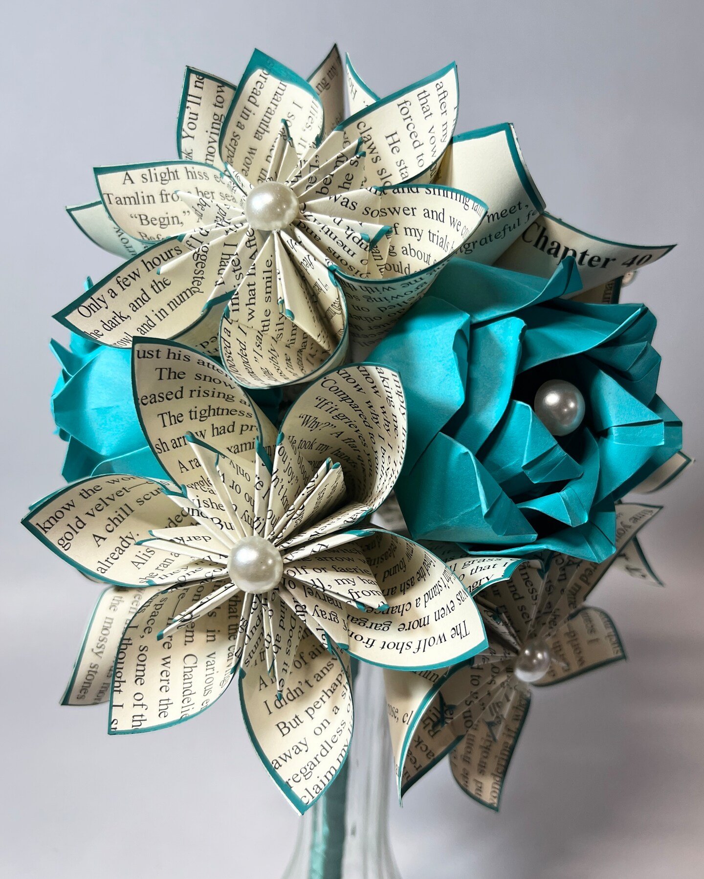 Court of Thorns and Roses Bouquet- Vase Included, one of a kind ...