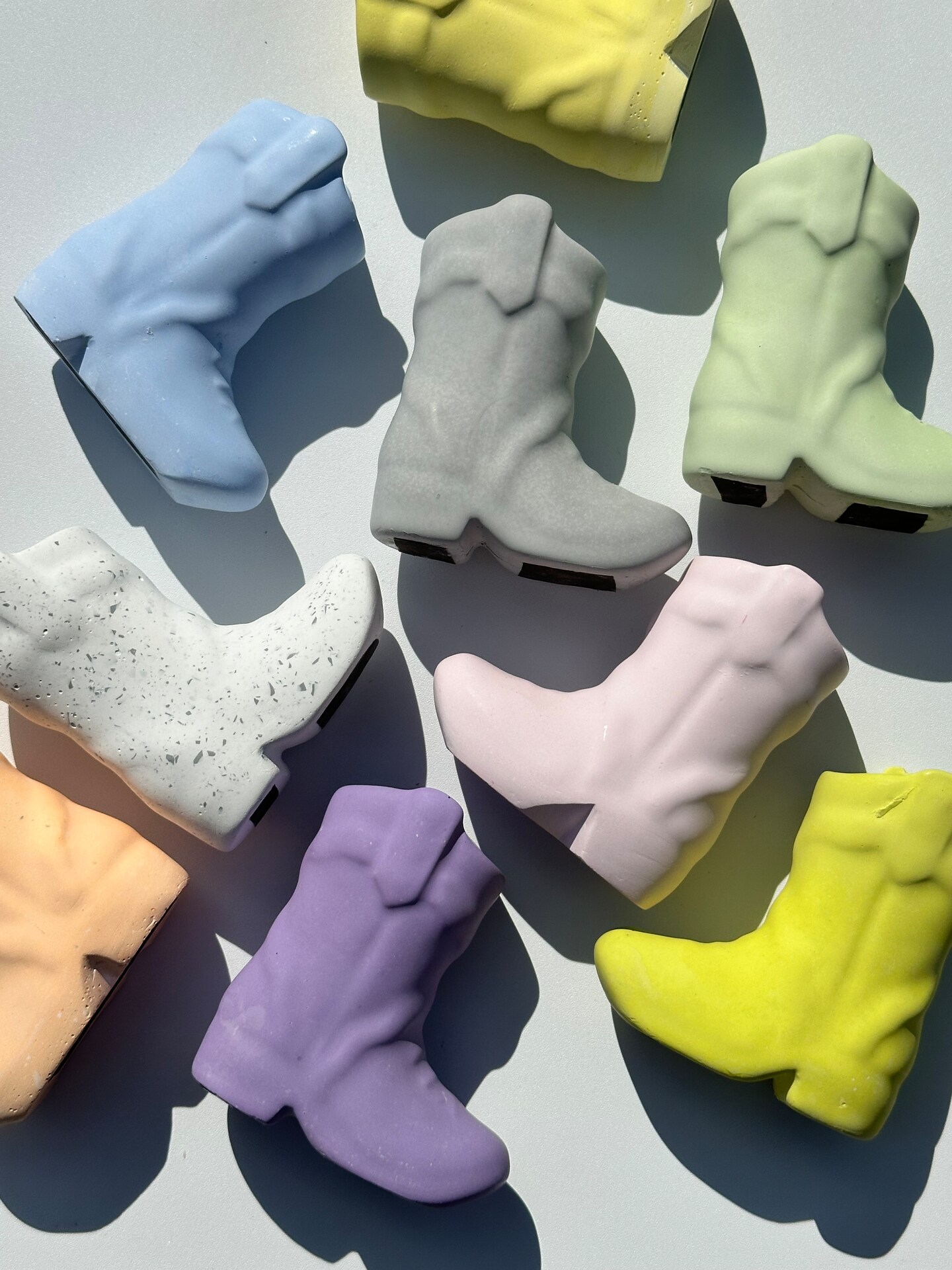 Cowboy boot with match strike paper and matches, cowboy boot with ...