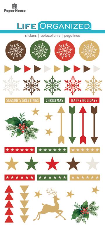 Paper House Christmas Joy Epoxy Stickers | Michaels