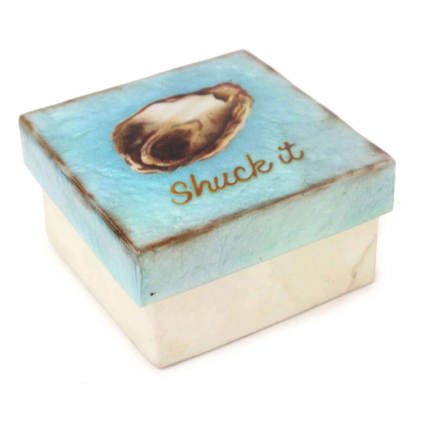 3" CAPIZ "SHUCK IT" TRINKET BOX | Michaels