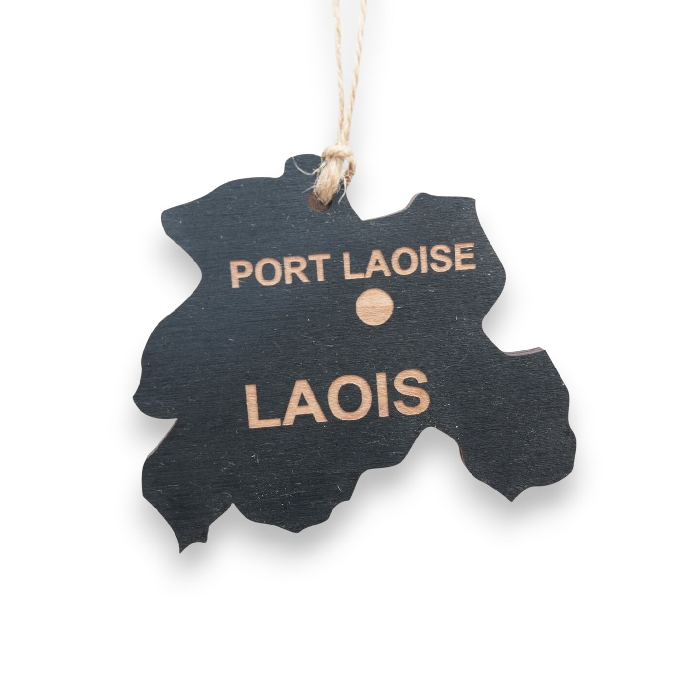Ornament - CUSTOM - Laois County Ireland, Color: Black | Michaels