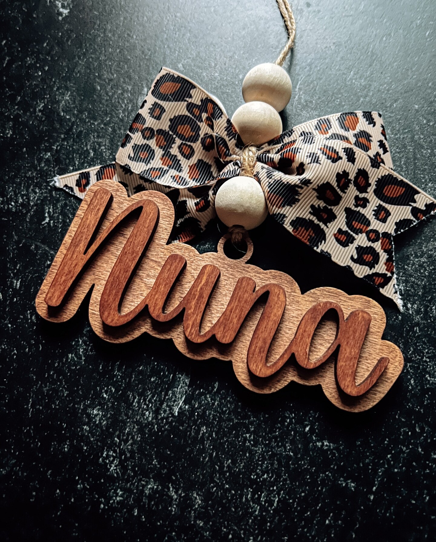 Custom Personalized Name Car Charm Name Charm Monogram Gifts Mirror Charm Mirror Ornament MakerPlace by Michaels
