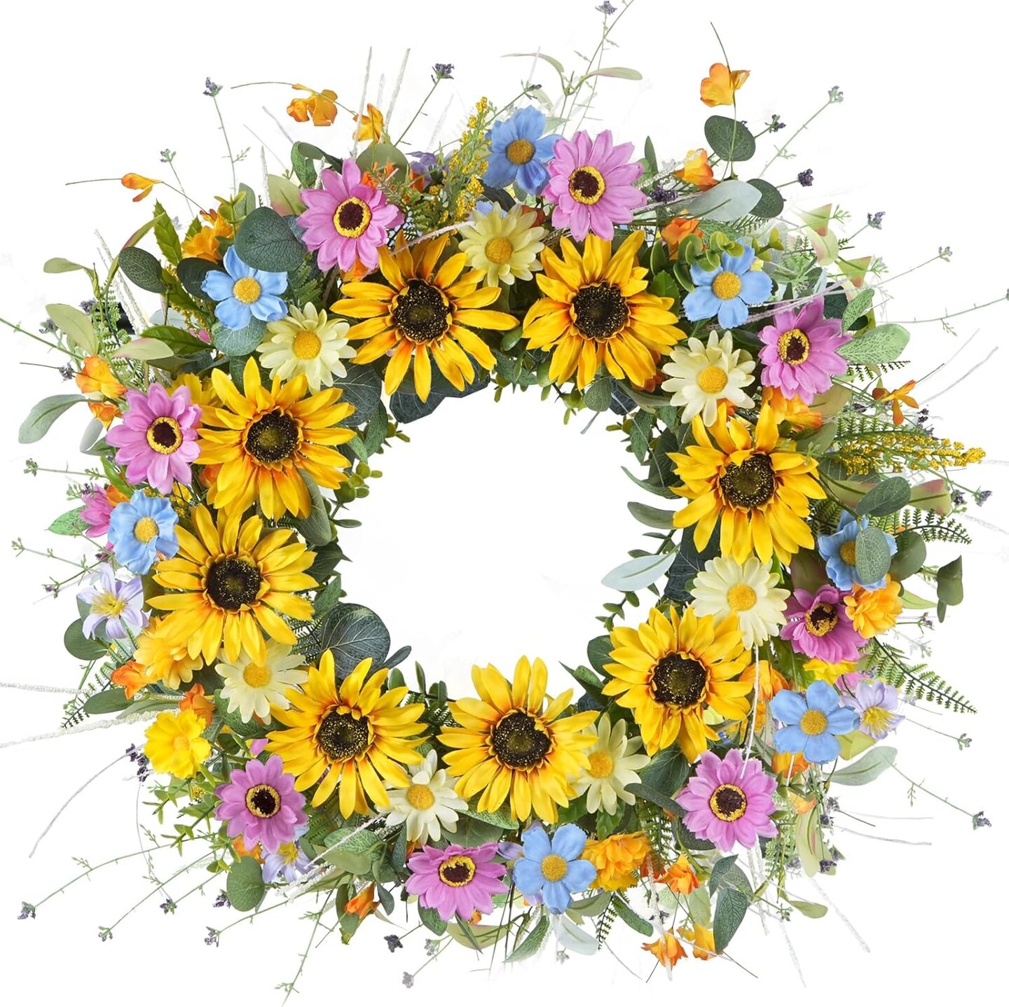 Spring Sunflower Wreaths for Front Door | Michaels