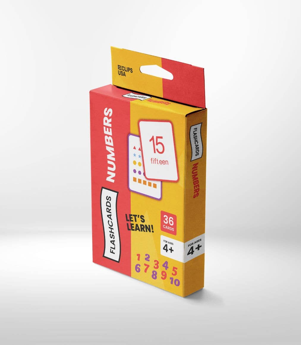 Numbers Flash Cards, Set of 36 Cards – 48 Packs | Michaels
