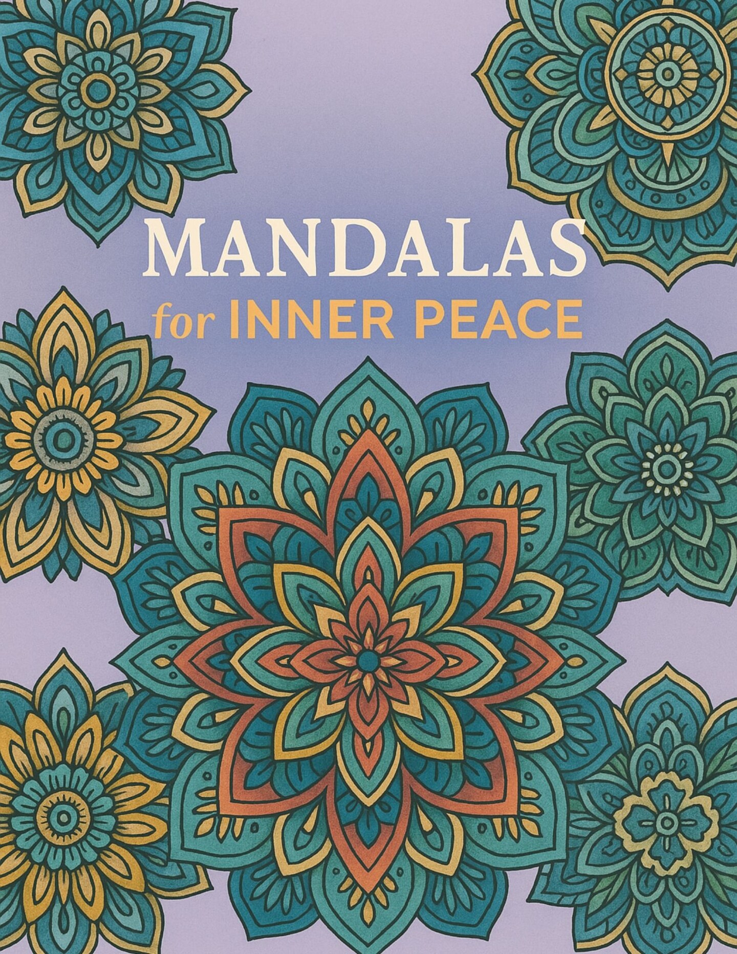 Mandalas for Inner Peace Coloring Sheets For Adults and Teens ...