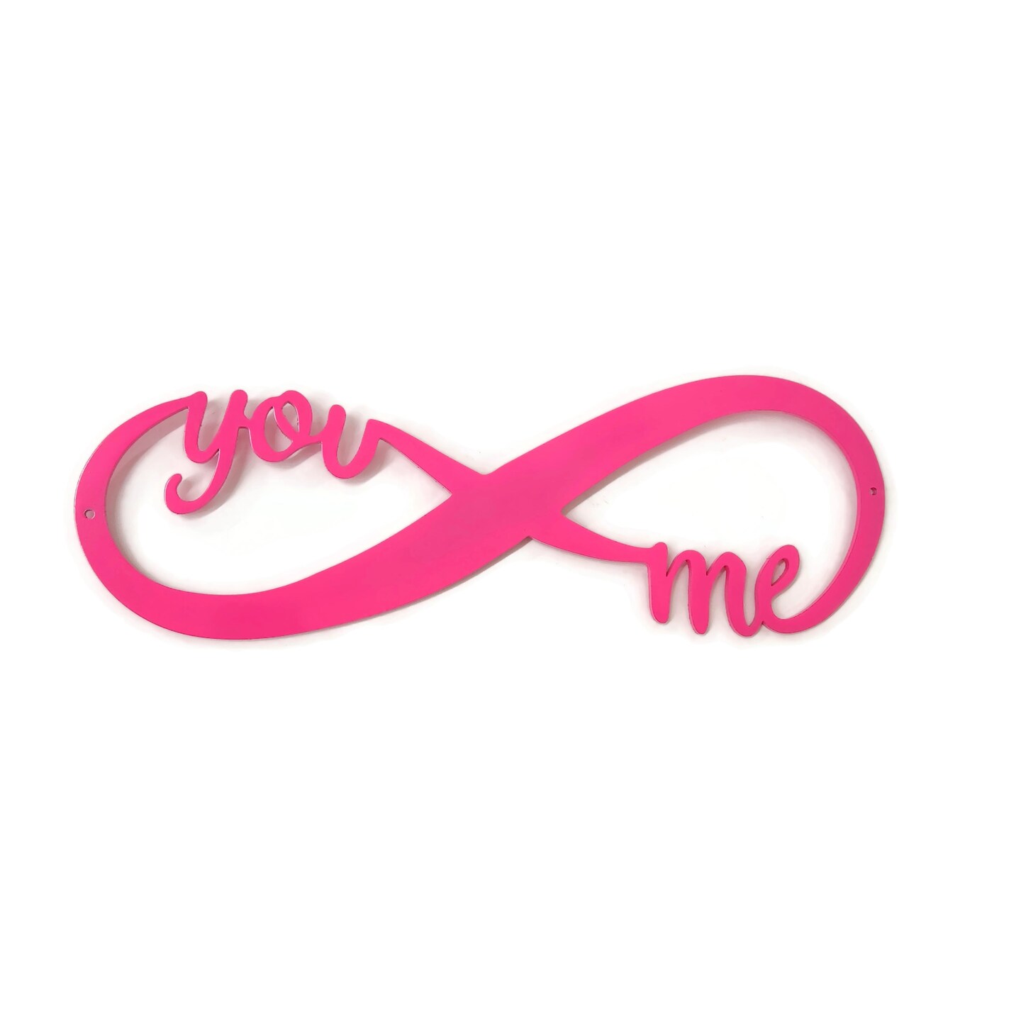 Infinity You and Me Metal Wall Art Sign 16 to 30 Inches Wide ...