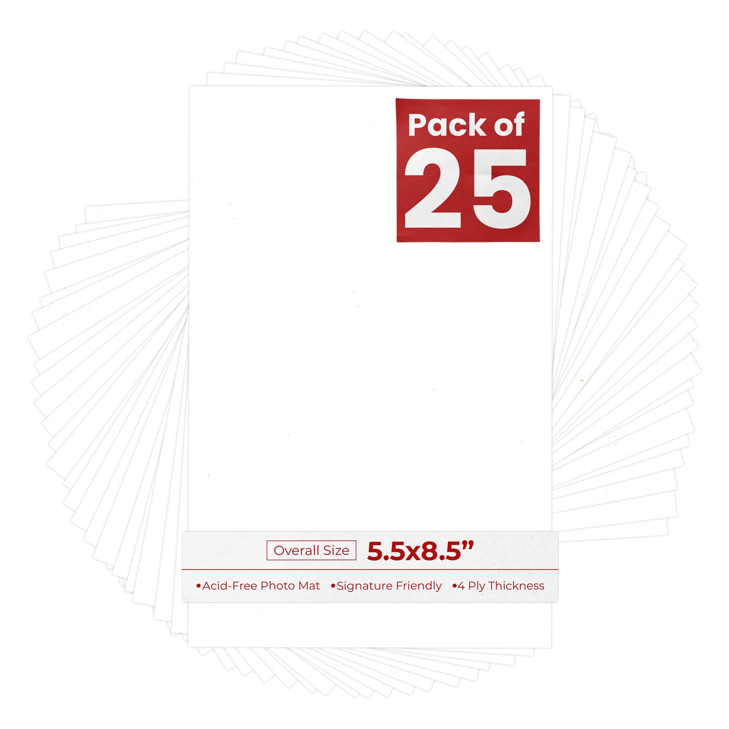 Golf Ball Texture 5.5x8.5 Uncut Mat Board - Blank Sheets, No Opening ...