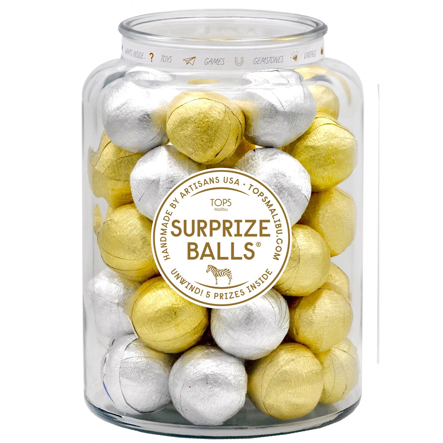 GOLD & SILVER MINI SURPRISE BALLS | Michaels