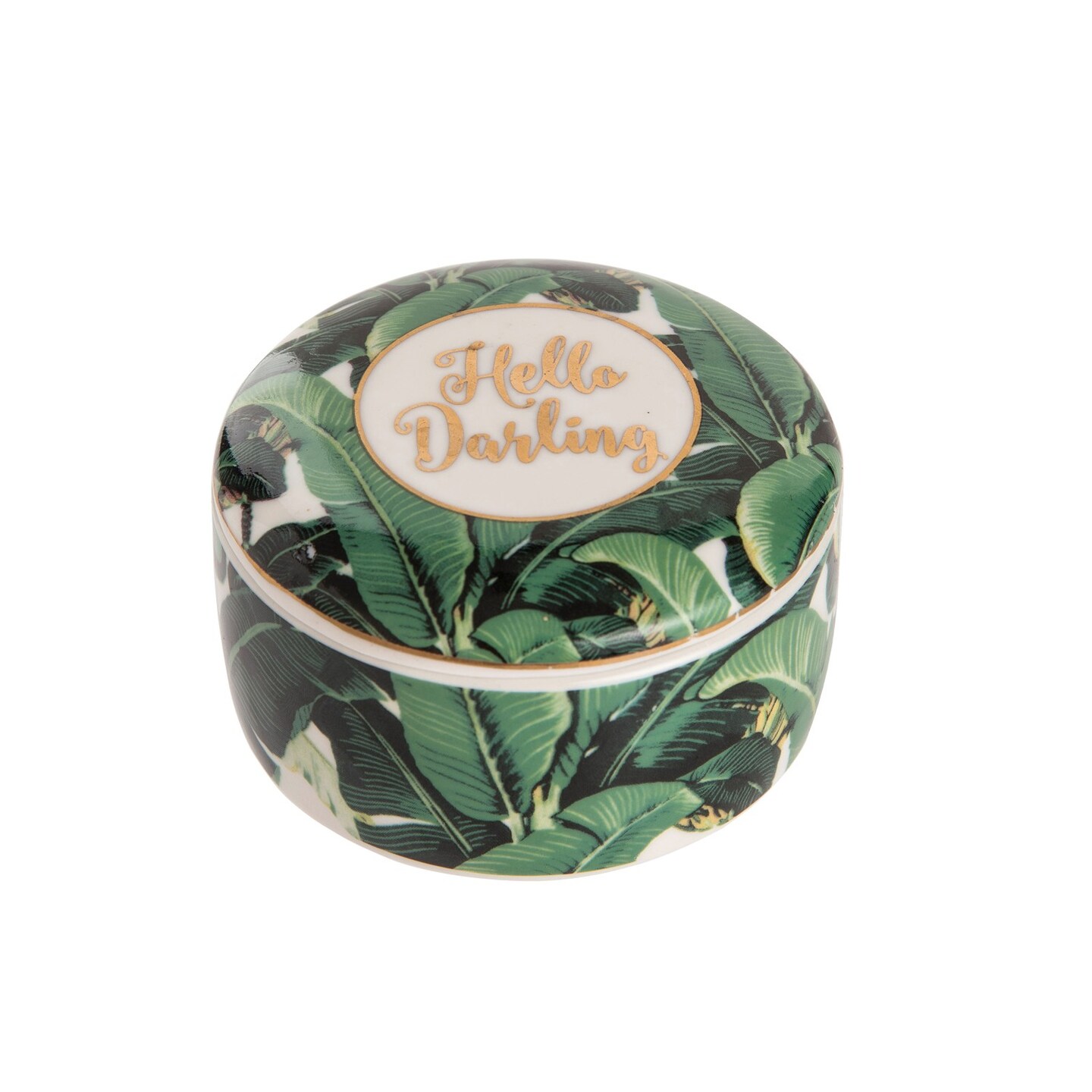 3.5" Ceramic Hello Darling Jewelry Box | Michaels
