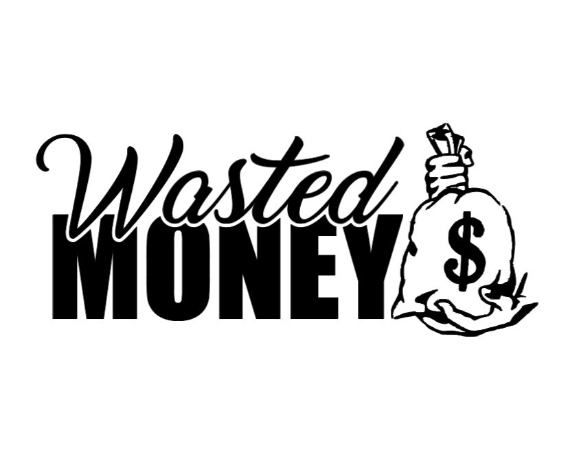 Wasted Money Vinyl Window Decal, Window Sticker, 9" | MakerPlace by ...
