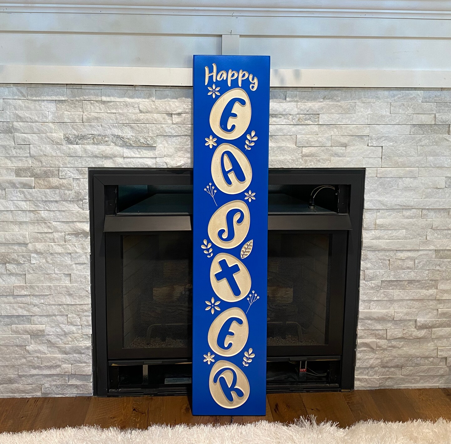 Happy Easter Porch Sign, Spring Sign, Porch Sign, Front Door Sign ...