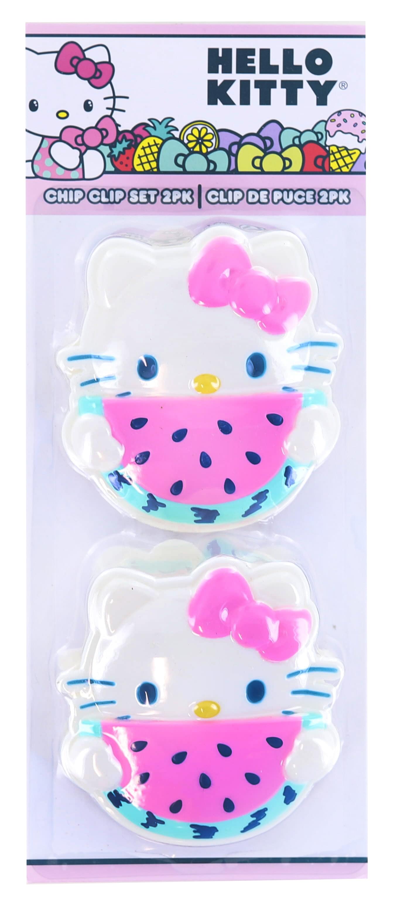 Hello Kitty with Watermelon 2 Piece Chip Clip Set | Michaels