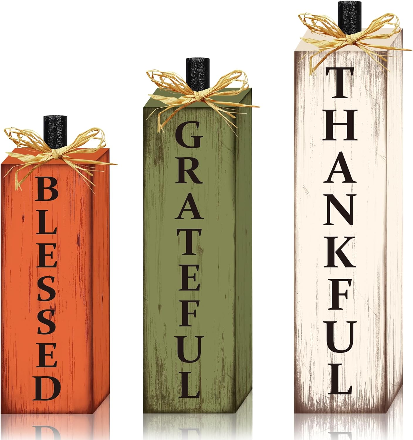 Thankful Blessed Grateful Tabletop Signs | Michaels