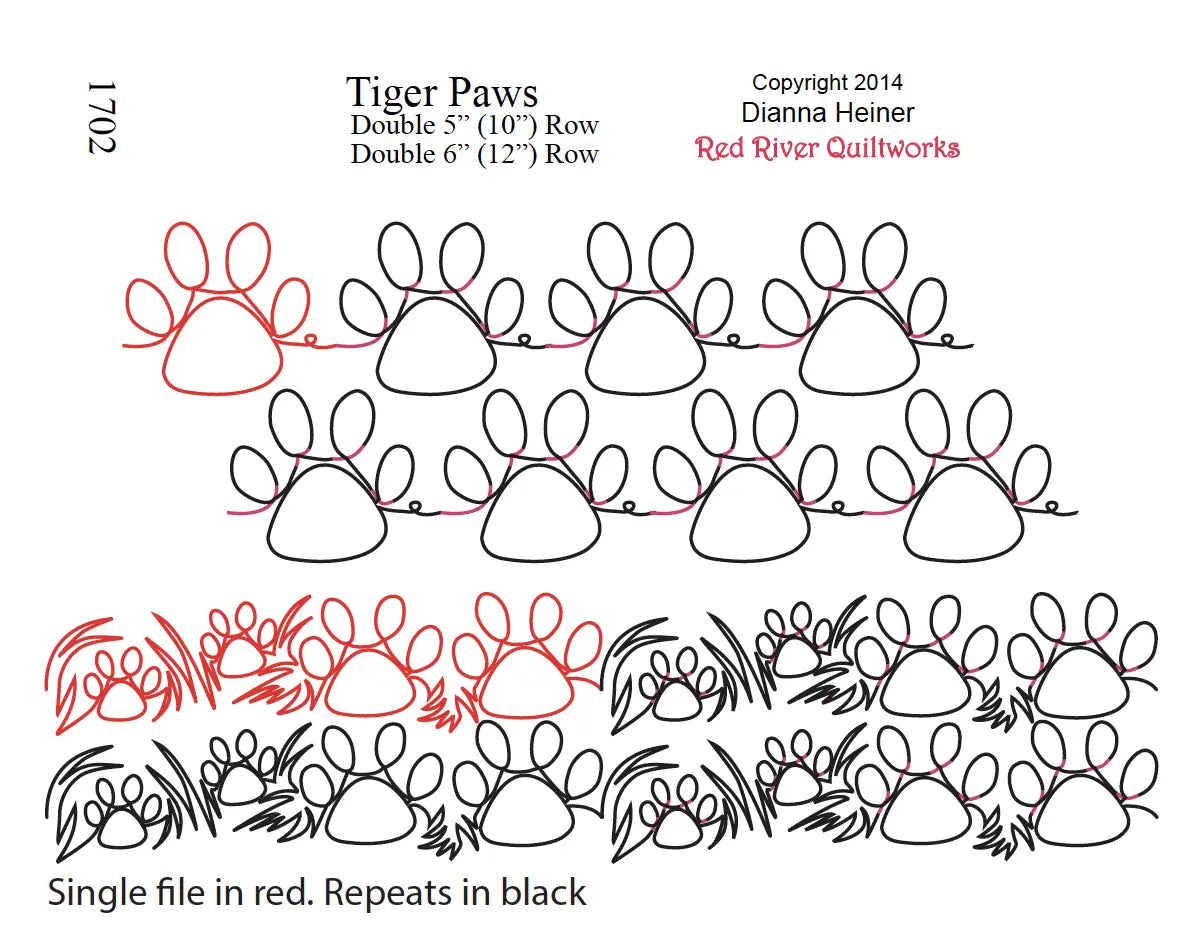 1702 Tiger Paws Combo Pantograph | Michaels