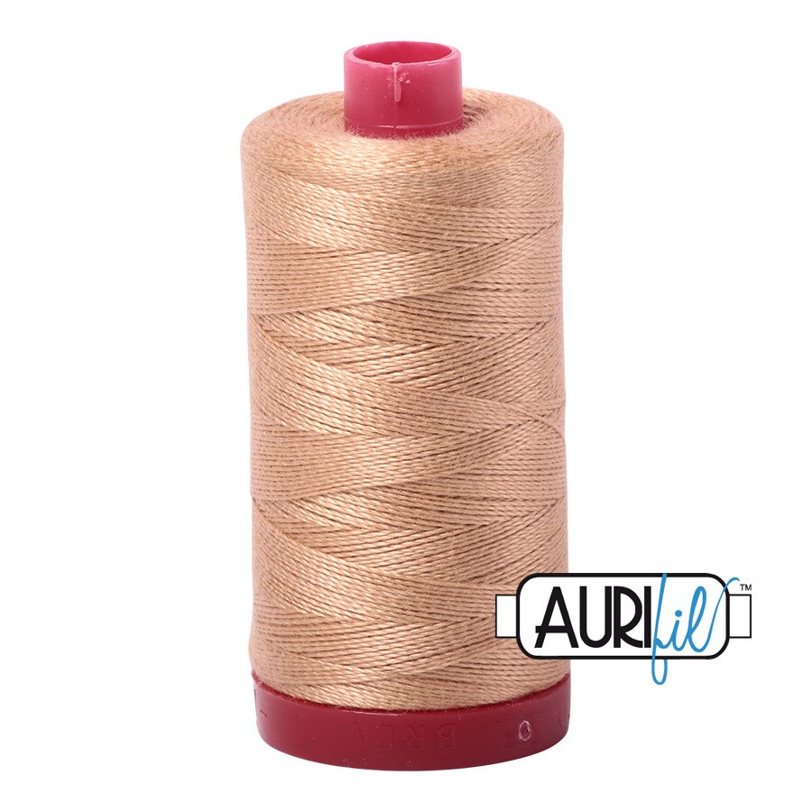 Cachemire (2318) | 12wt Large Spool (325M / 356Y) | Aurifil Thread ...