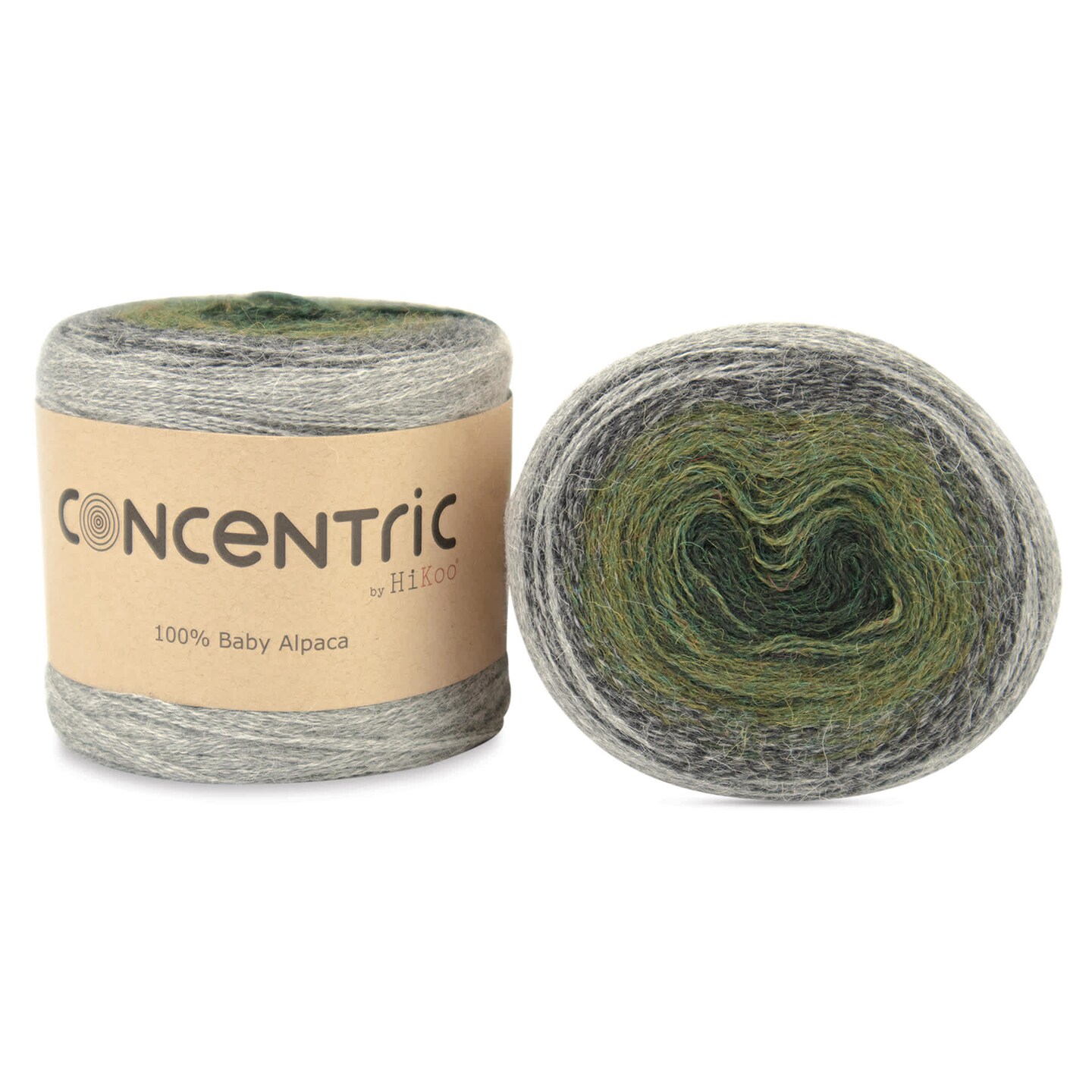 HiKoo Concentric Yarn - Woodland Dream, 437 yards, Count: 1, Model ...