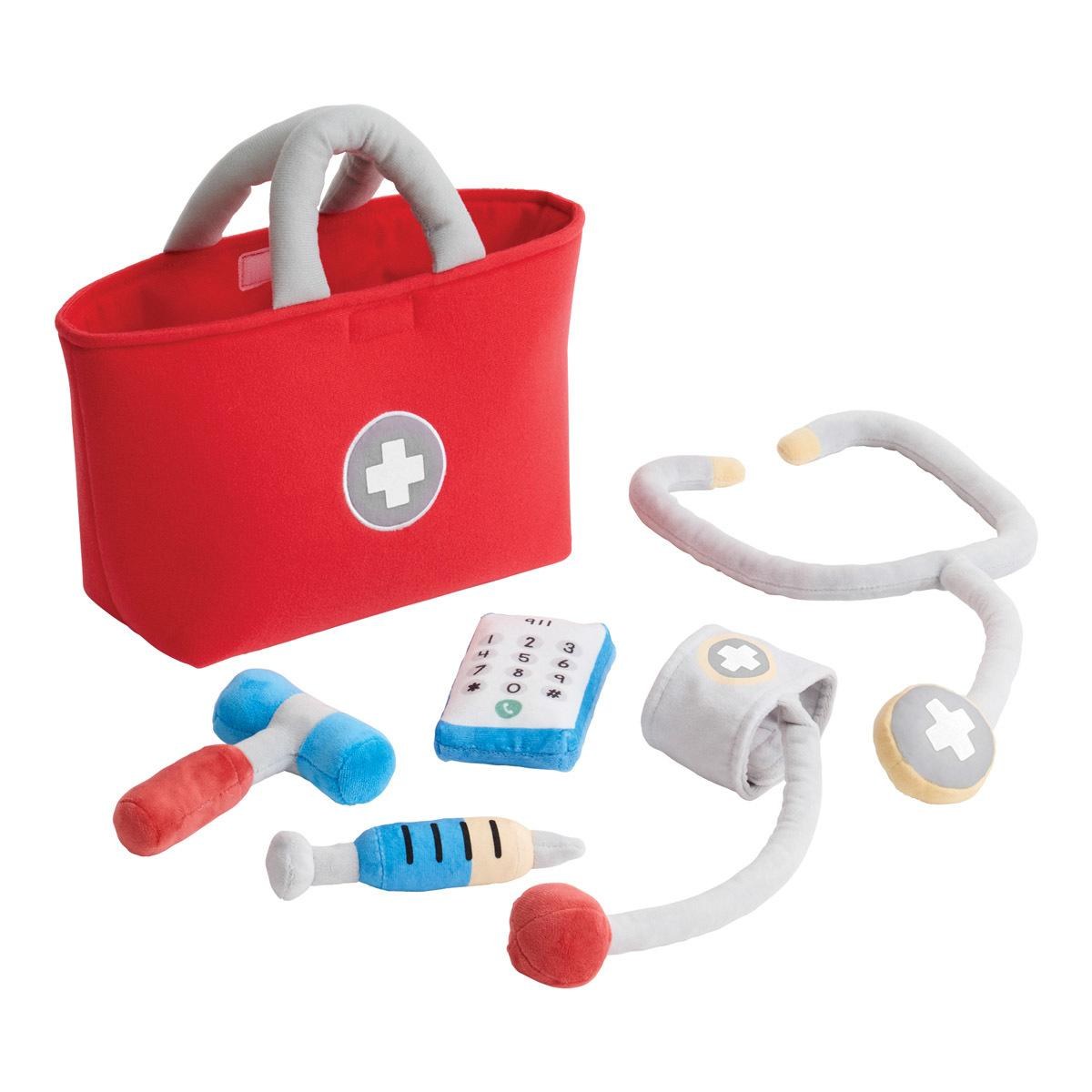 Kaplan Early Learning Company My First Soft Doctor Kit, Color: Red ...