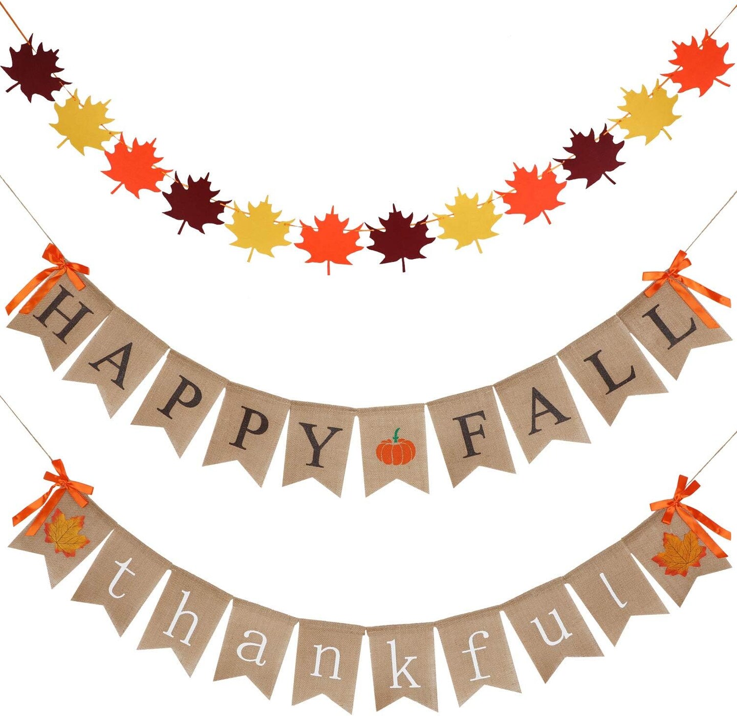 3 Pieces Happy Fall Banner | Michaels